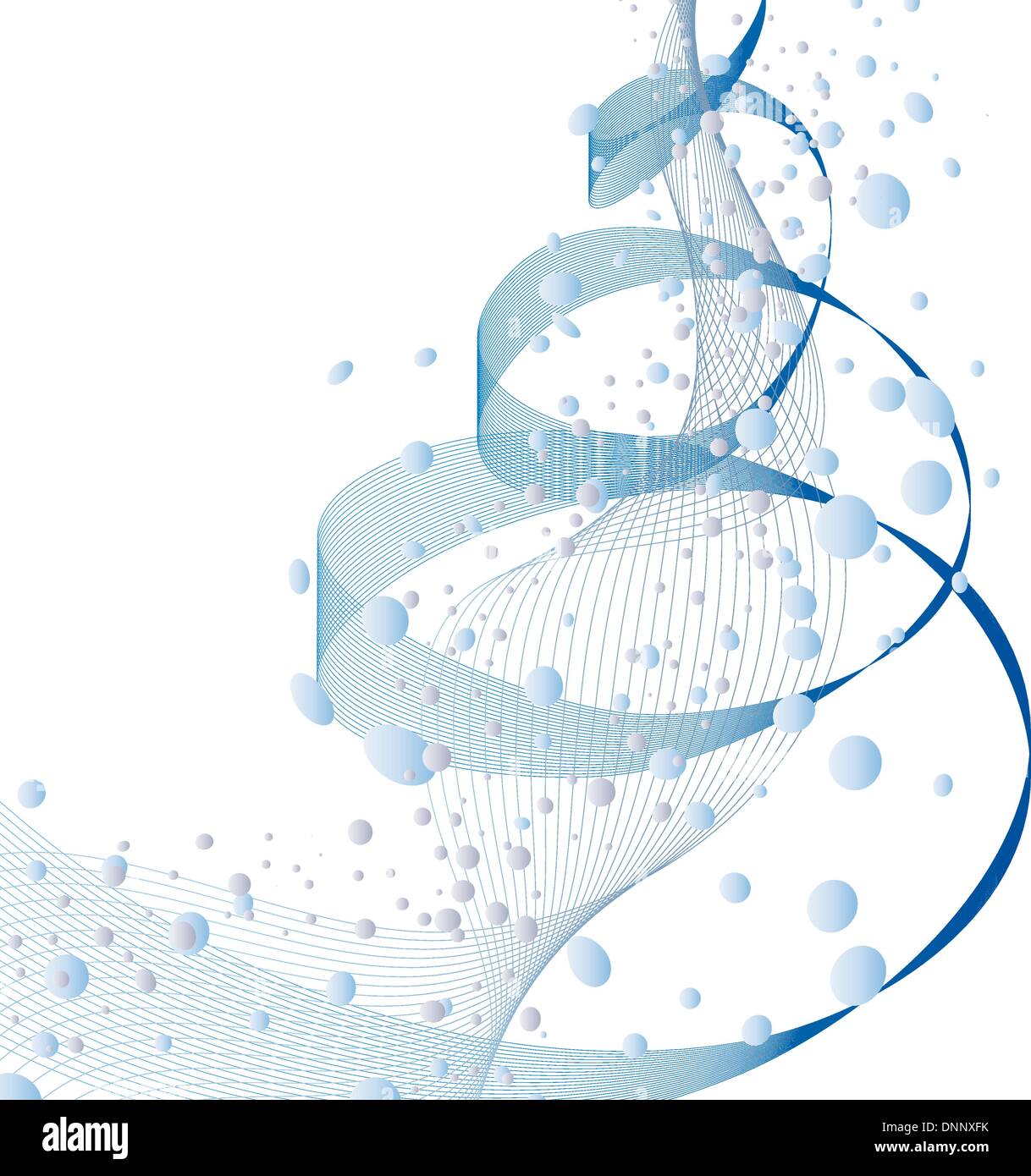 Abstract water vector background with bubbles of air Stock Vector Image ...