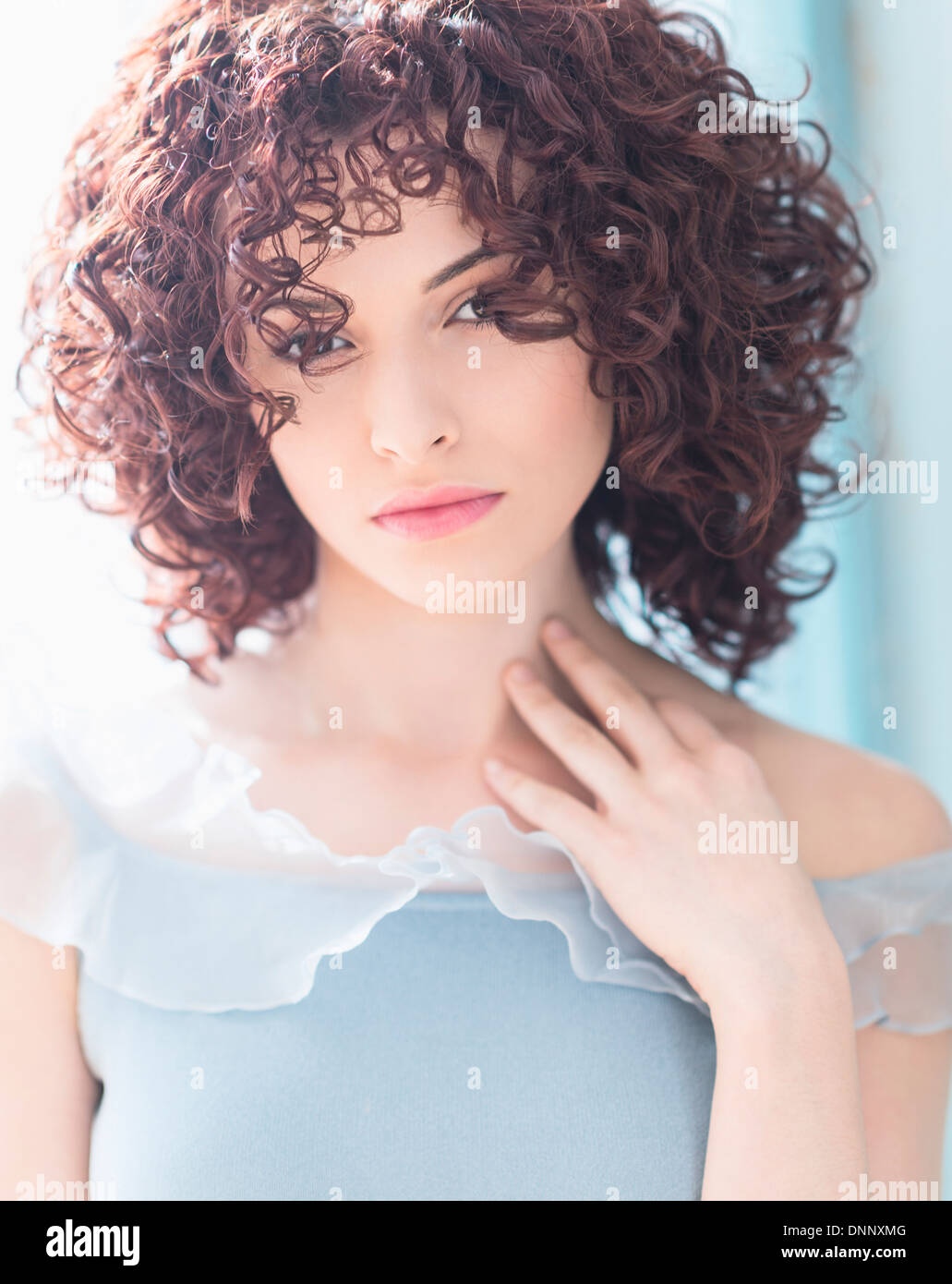 Portrait of beautiful woman Stock Photo - Alamy