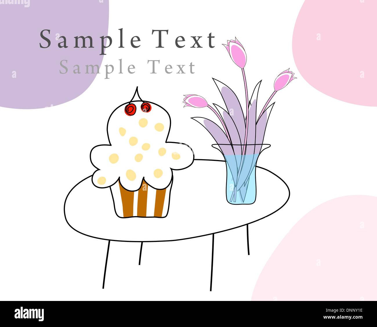 Abstract vector greetings card for design use Stock Vector Image & Art ...
