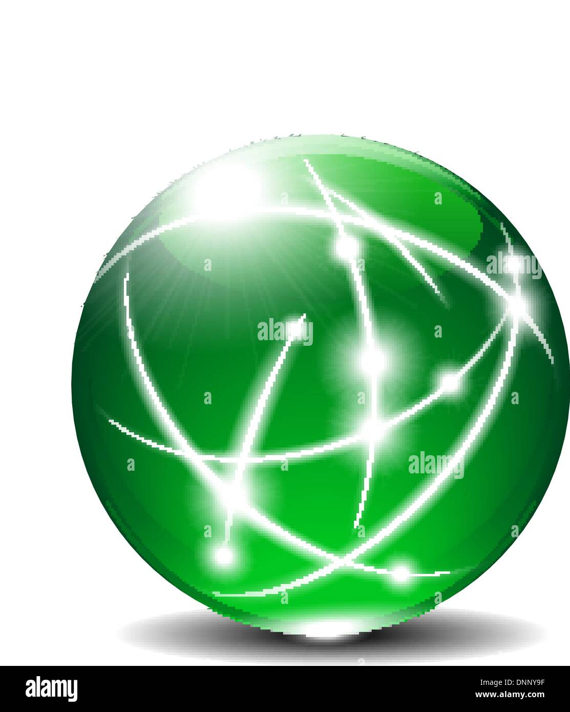 Transparent colored Ball Communication Internet Globes Stock Vector ...