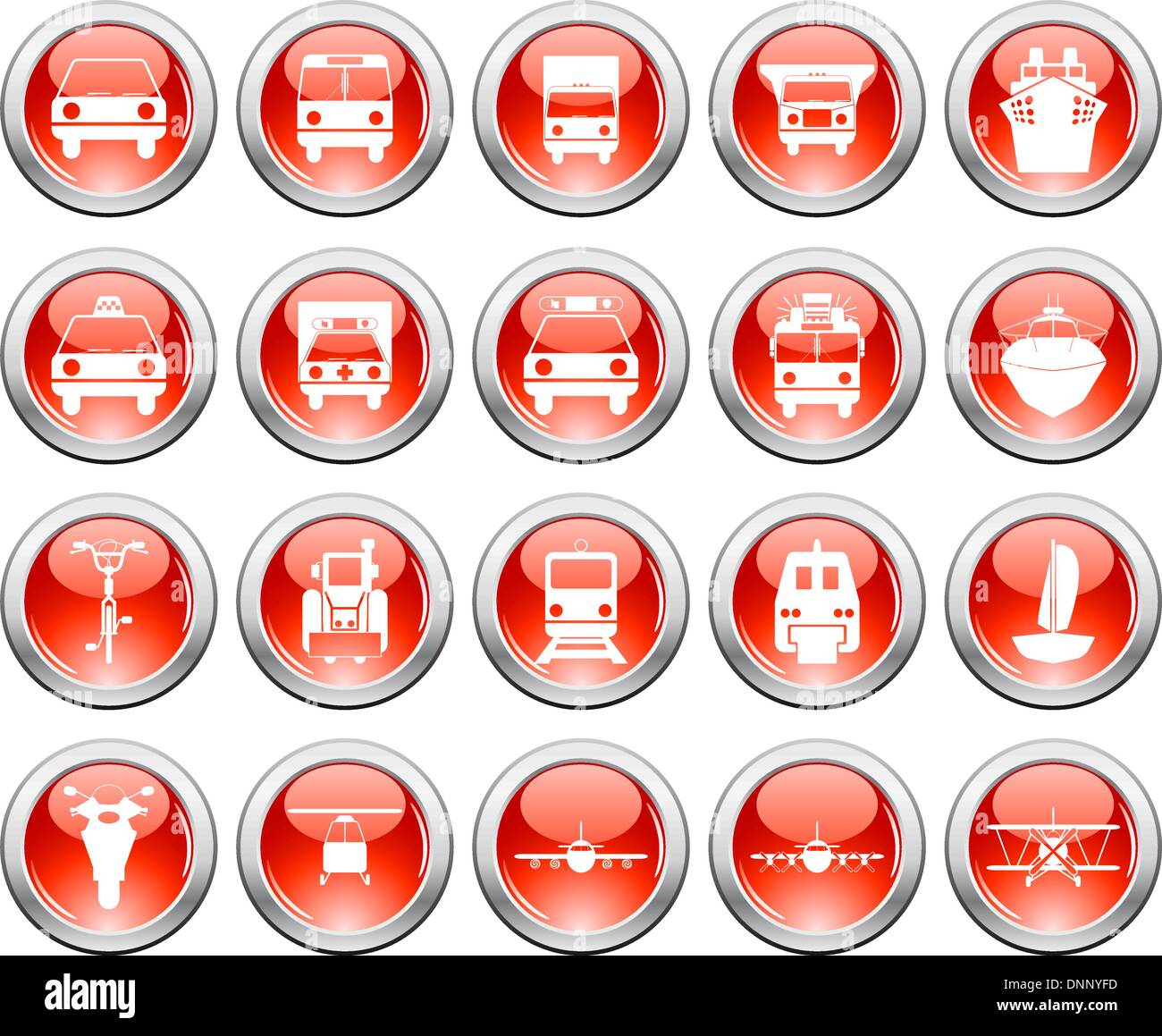 Vector collection of different music themes icons Stock Vector Image ...