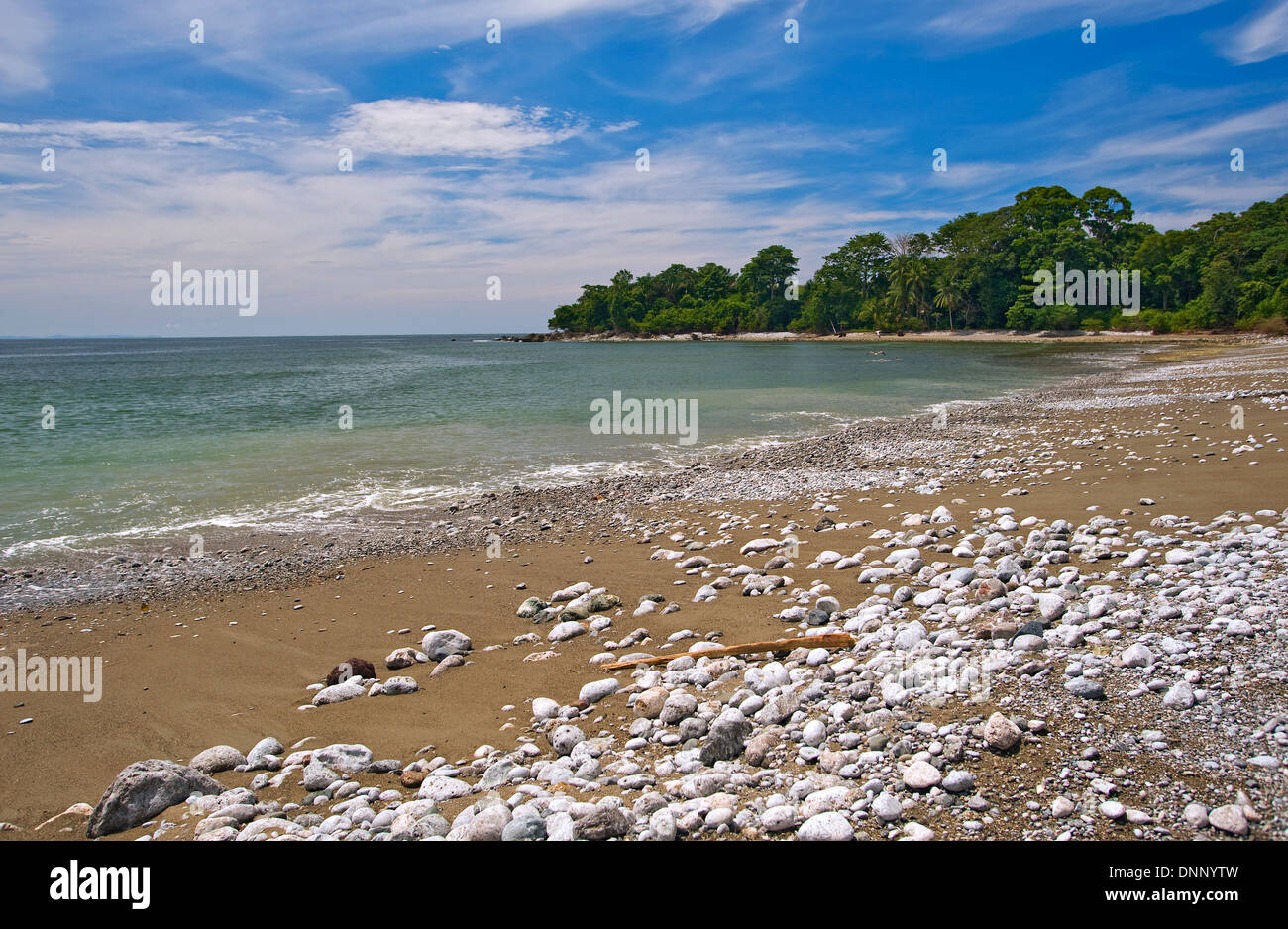 Pacific coast beach at Lapa Rios, Costa Rica Stock Photo - Alamy