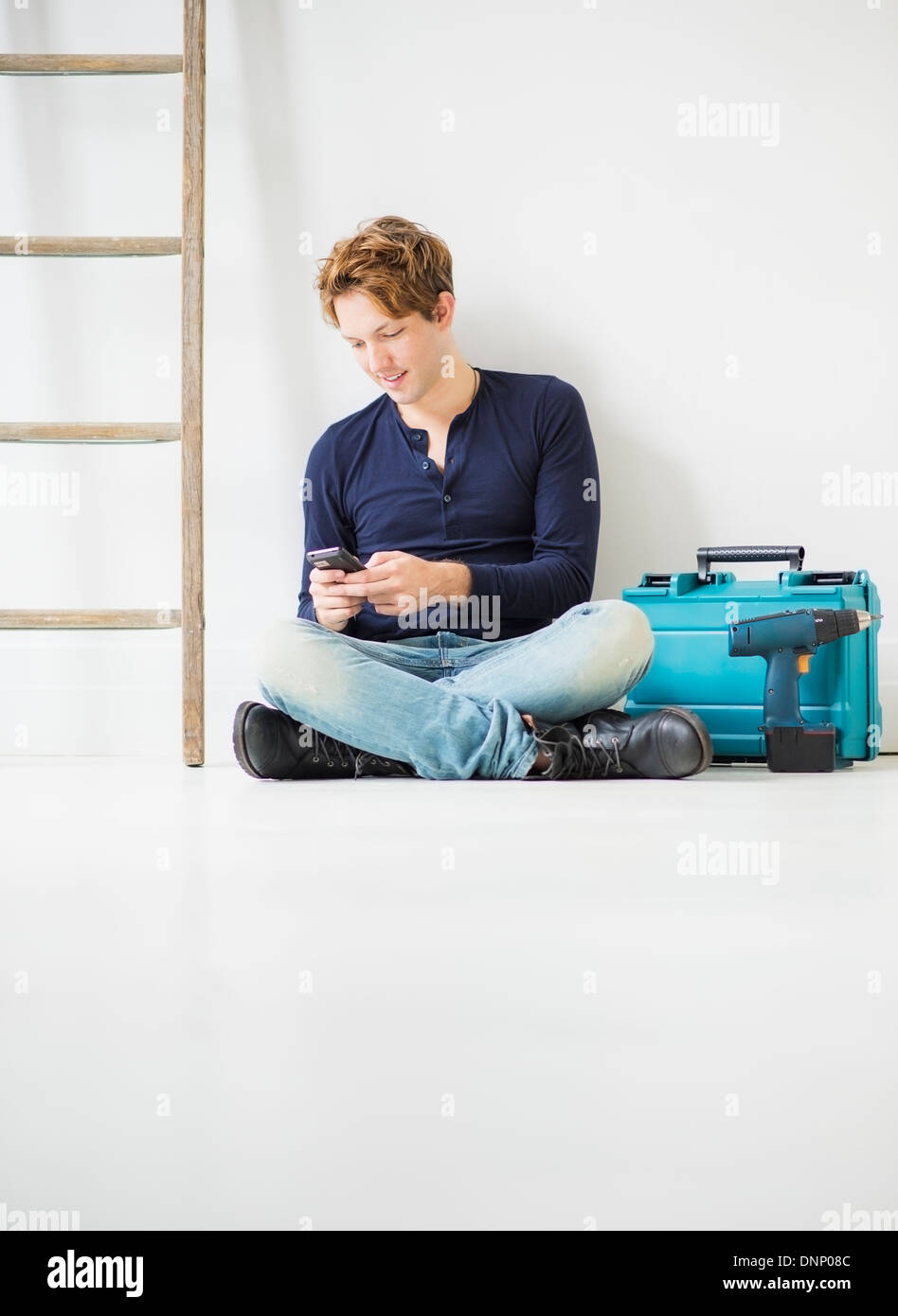 Handyman toolbox hi-res stock photography and images - Alamy