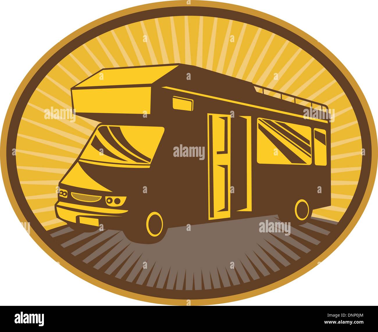 Wheels caravan Stock Vector Images - Alamy