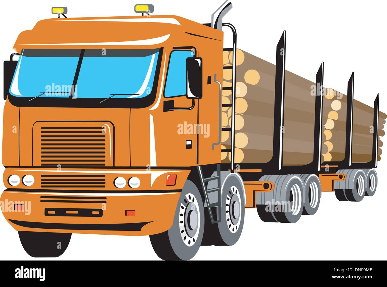 Logging vector vectors hi-res stock photography and images - Alamy