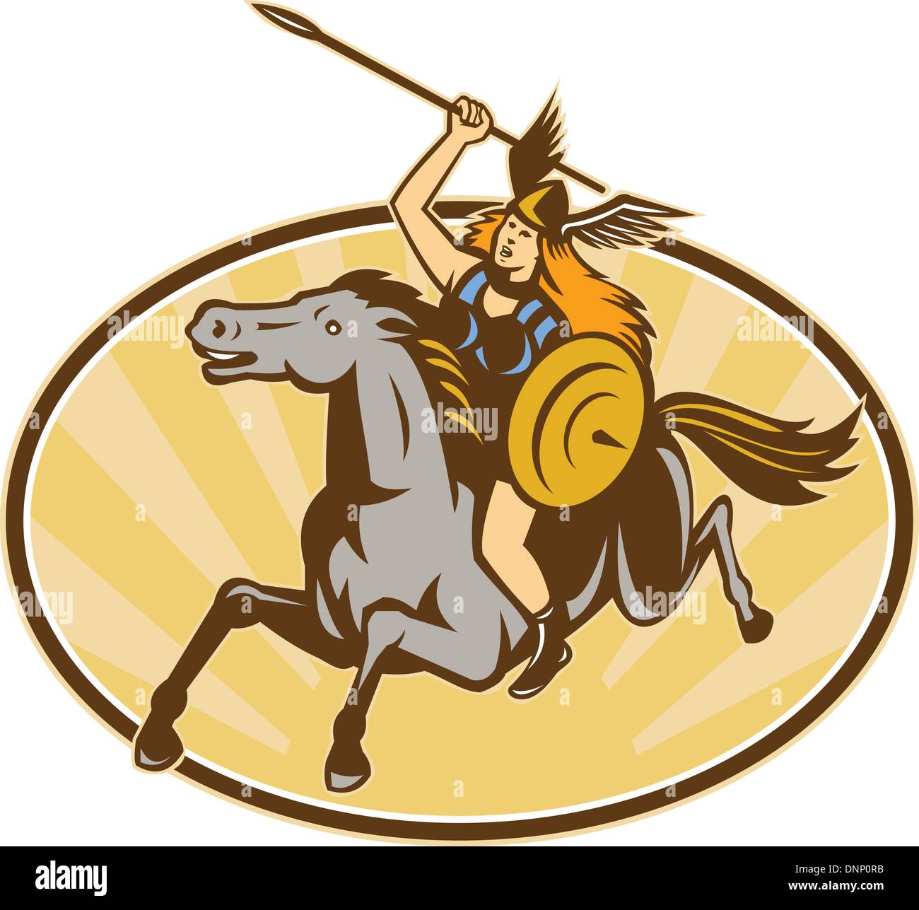 Else valk Stock Vector Images - Alamy