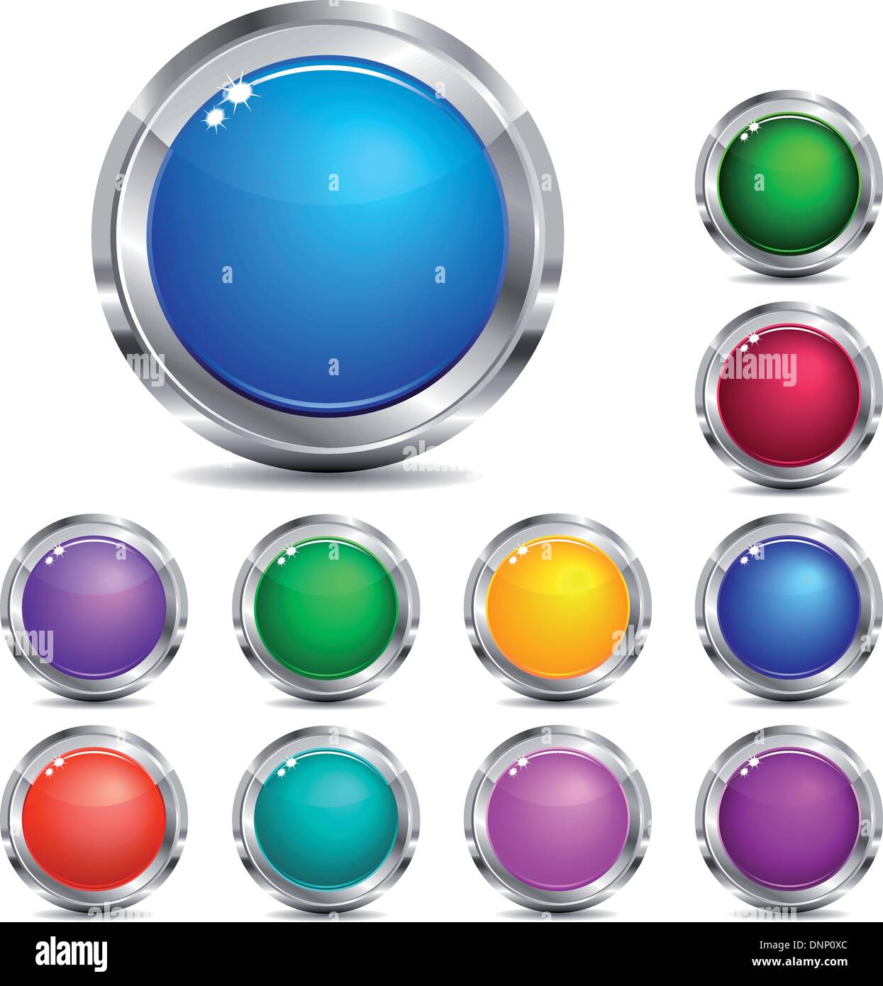 Vector Website Buttons Stock Vector Image & Art - Alamy