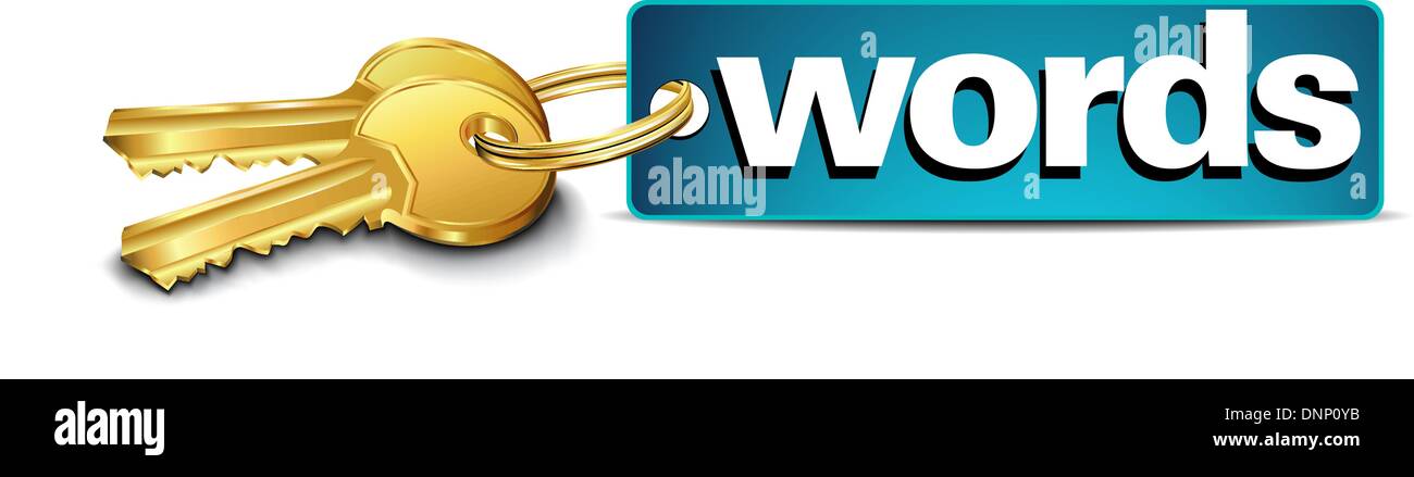 key to successful website optimization in meta data Stock Vector Image ...