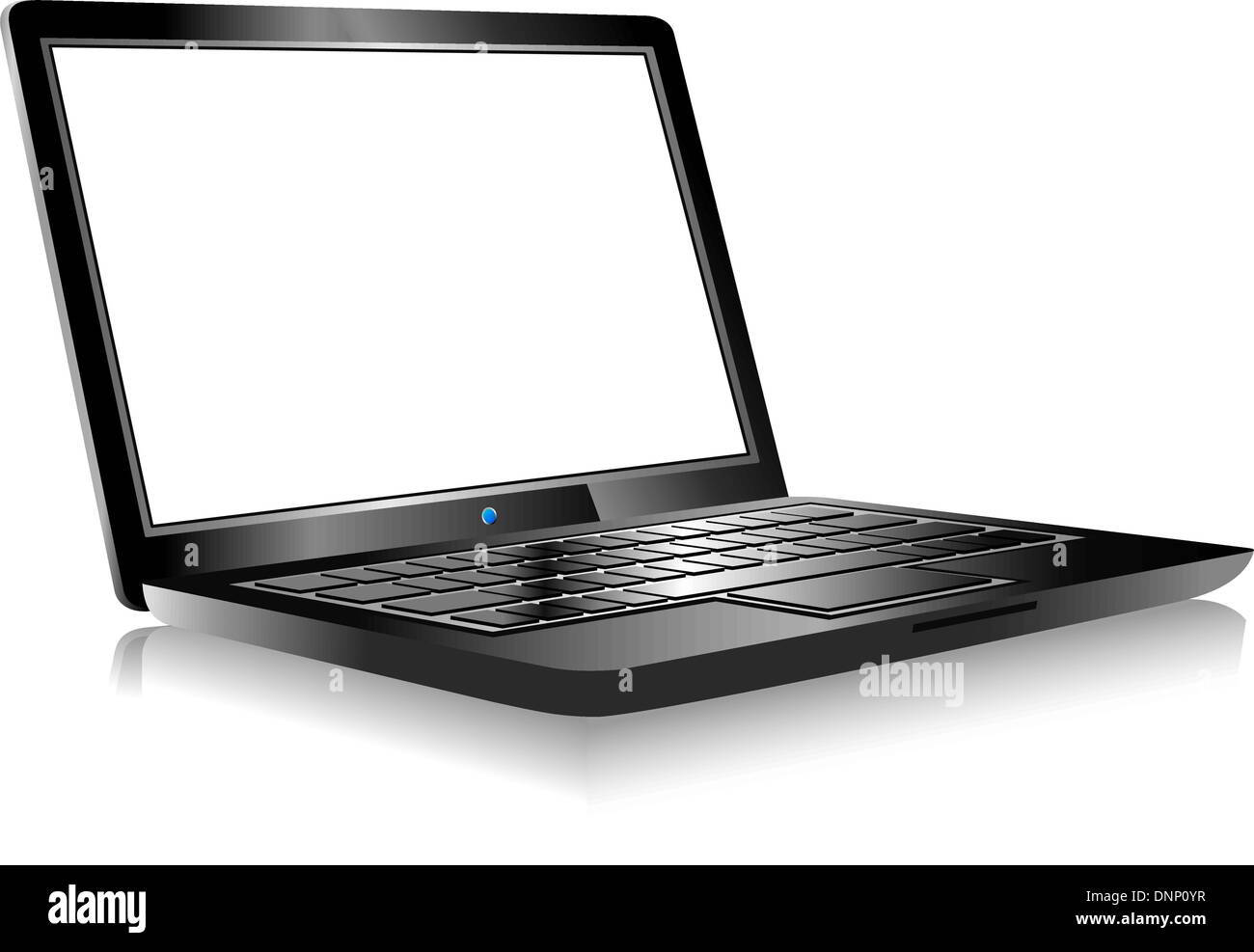 3d laptop vector vectors hi-res stock photography and images - Alamy