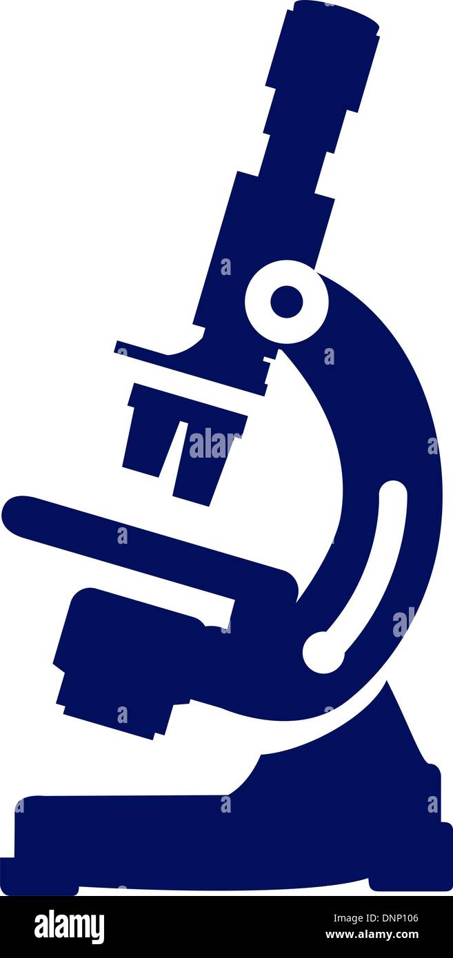 Microscope sign Stock Vector Images - Alamy