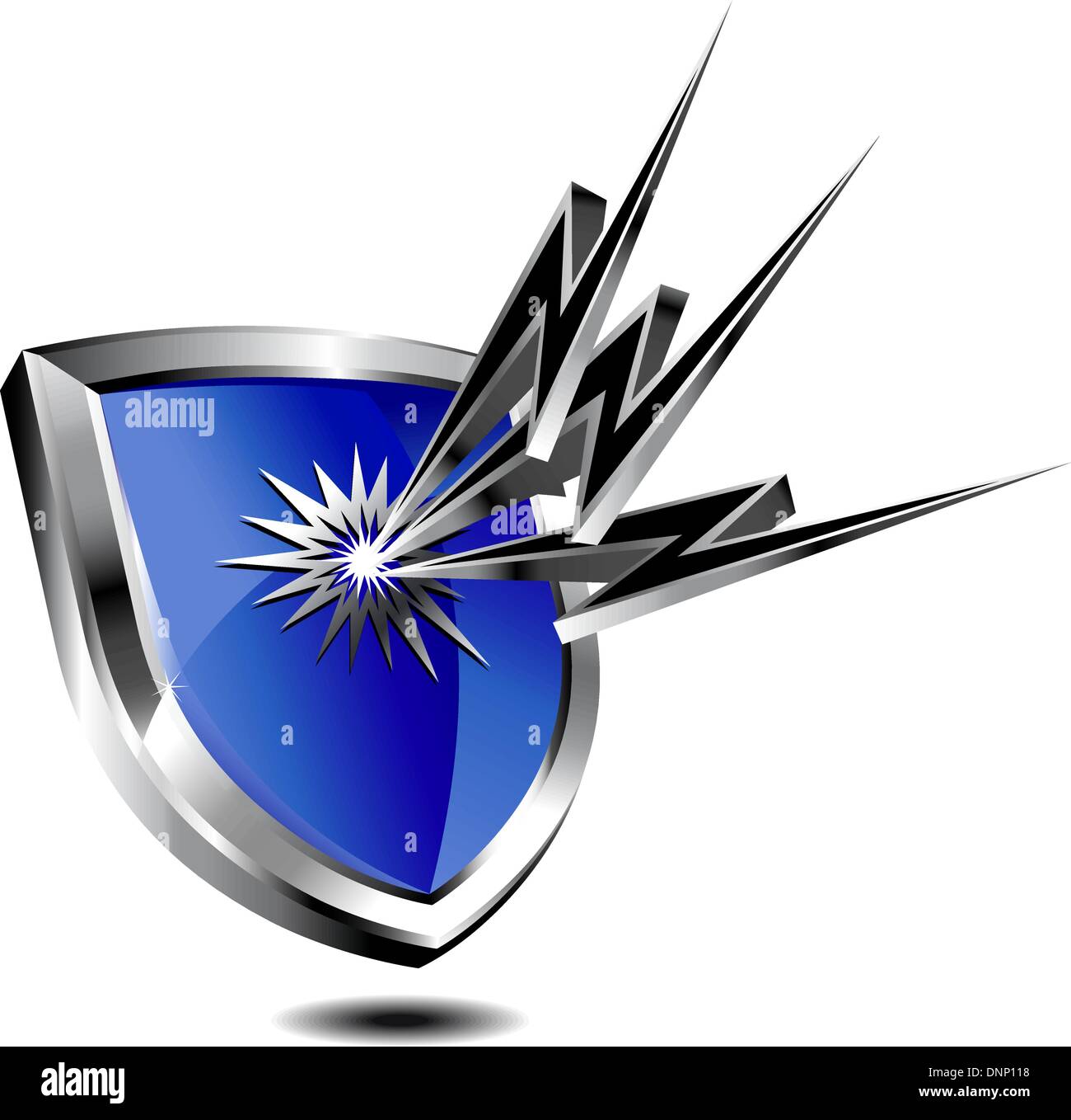 Lightning protection system Stock Vector Images - Alamy