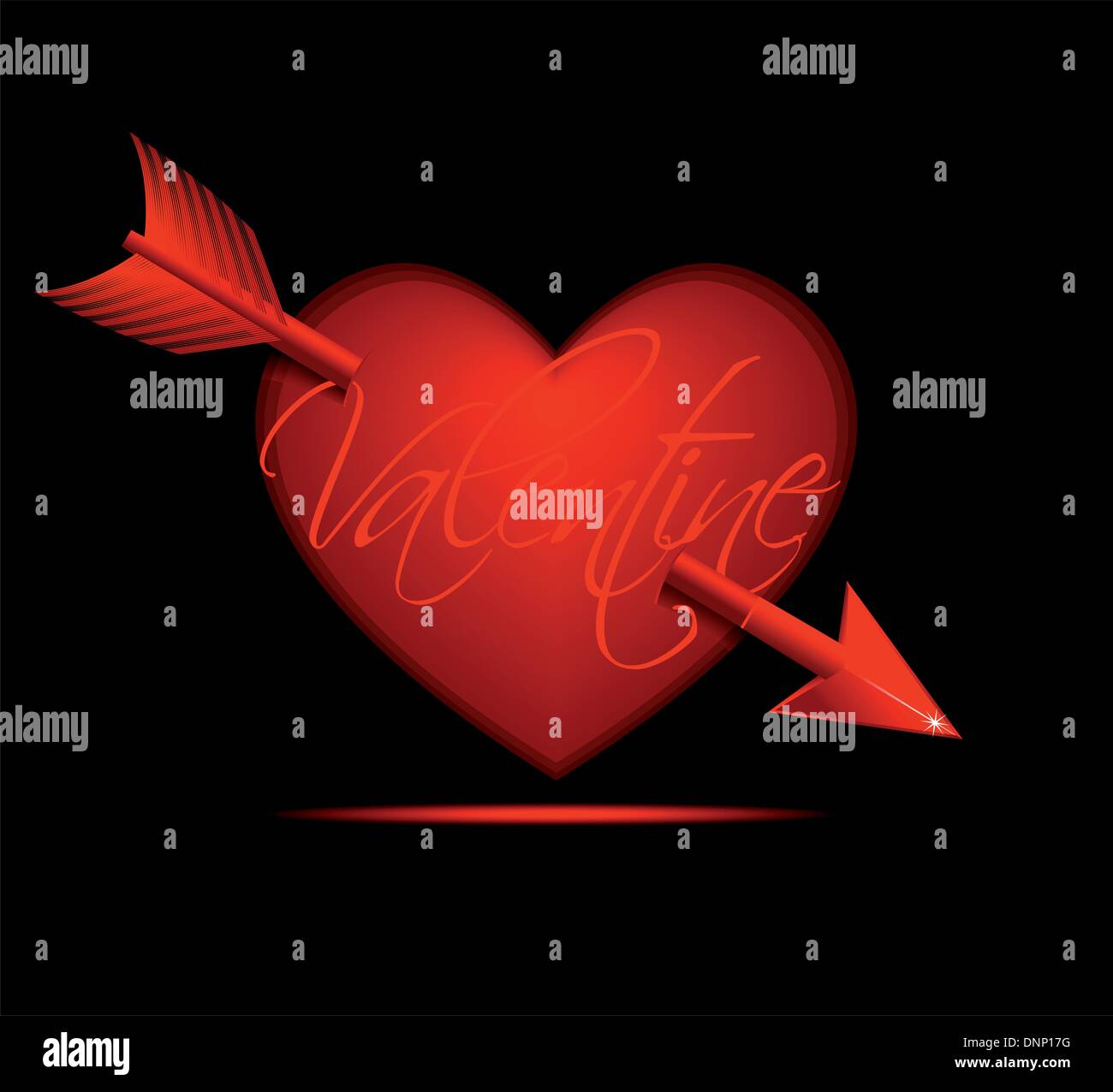 Greetings card valentines day Stock Vector Images - Alamy