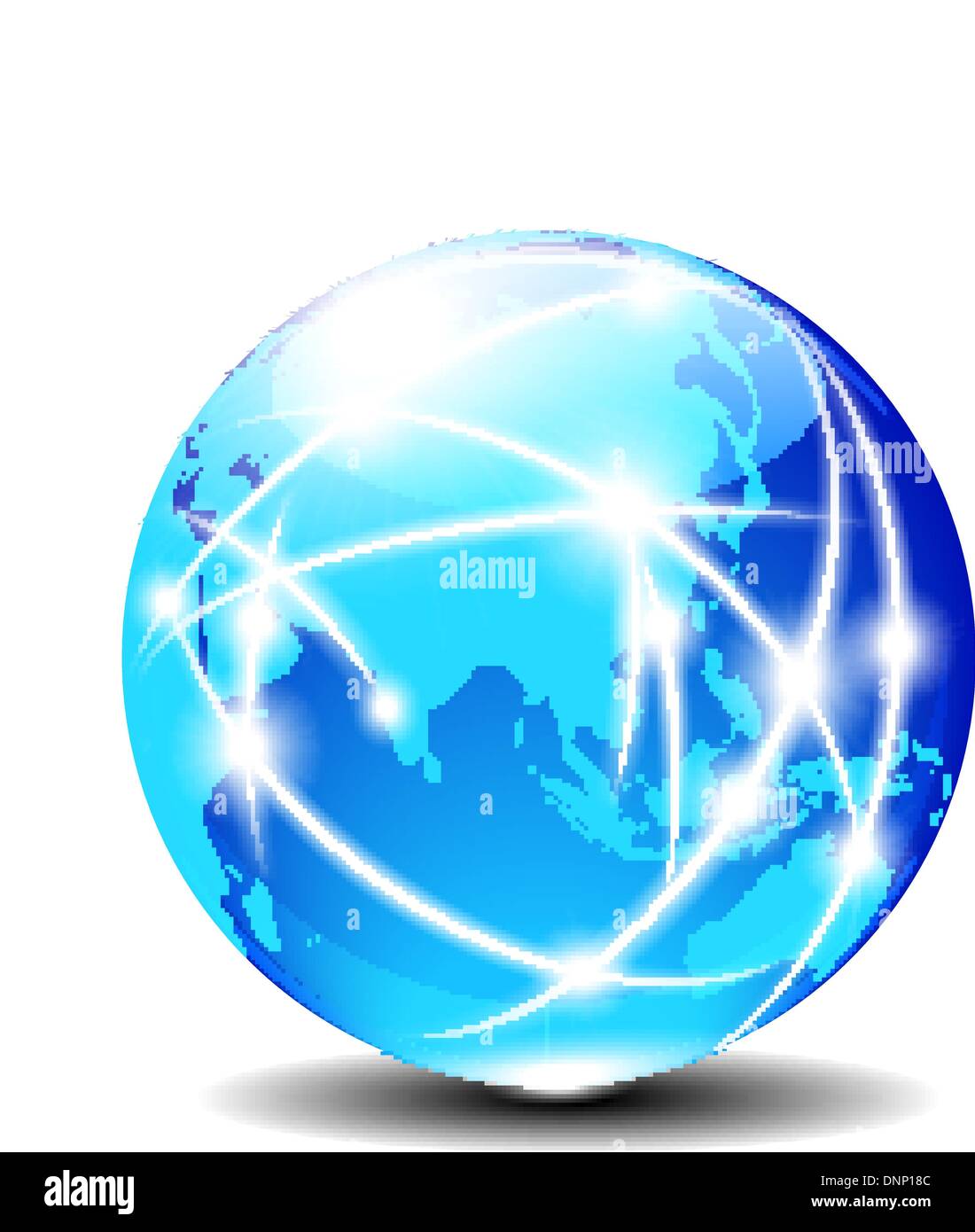 Internet cable map hi-res stock photography and images - Alamy