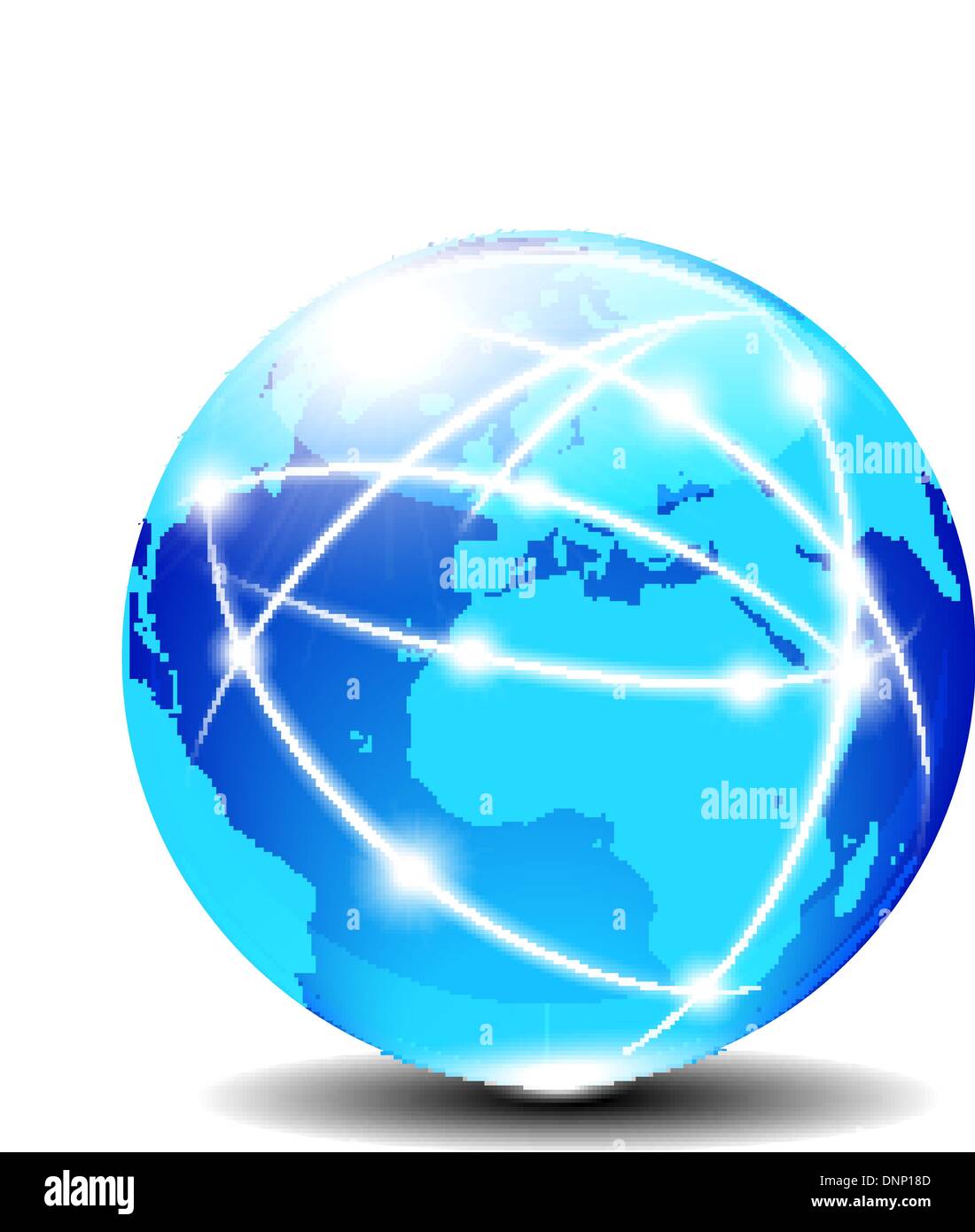 Map of cable hi-res stock photography and images - Alamy