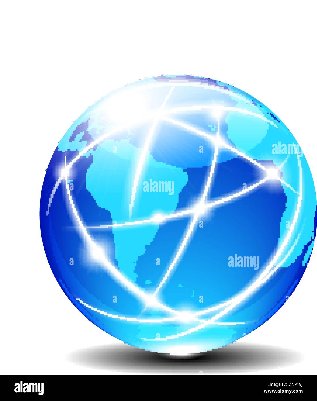 South america online map Stock Vector Images - Alamy