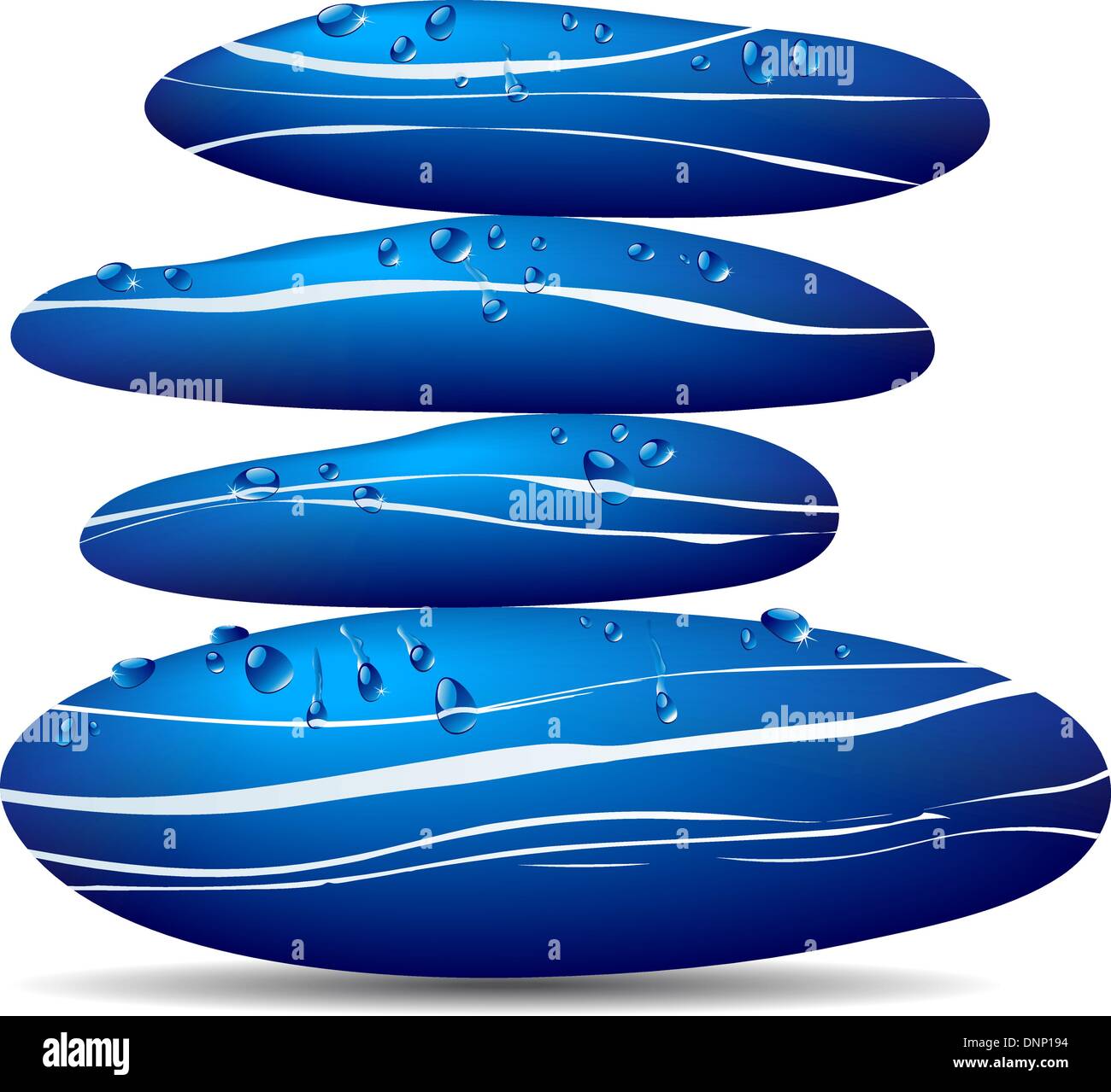 Stone rock zen background Stock Vector Images - Alamy