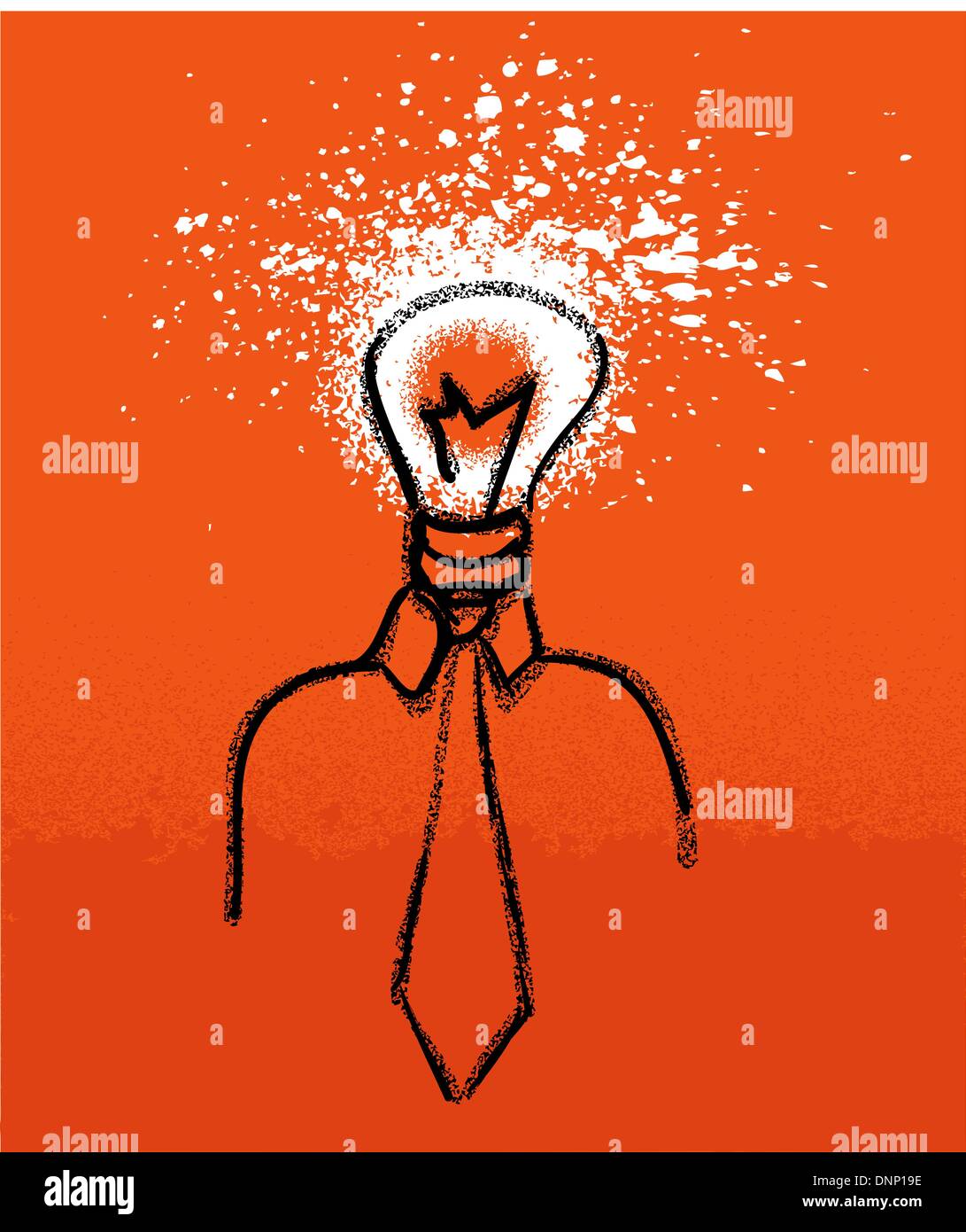 light bulb men Stock Vector Image & Art - Alamy