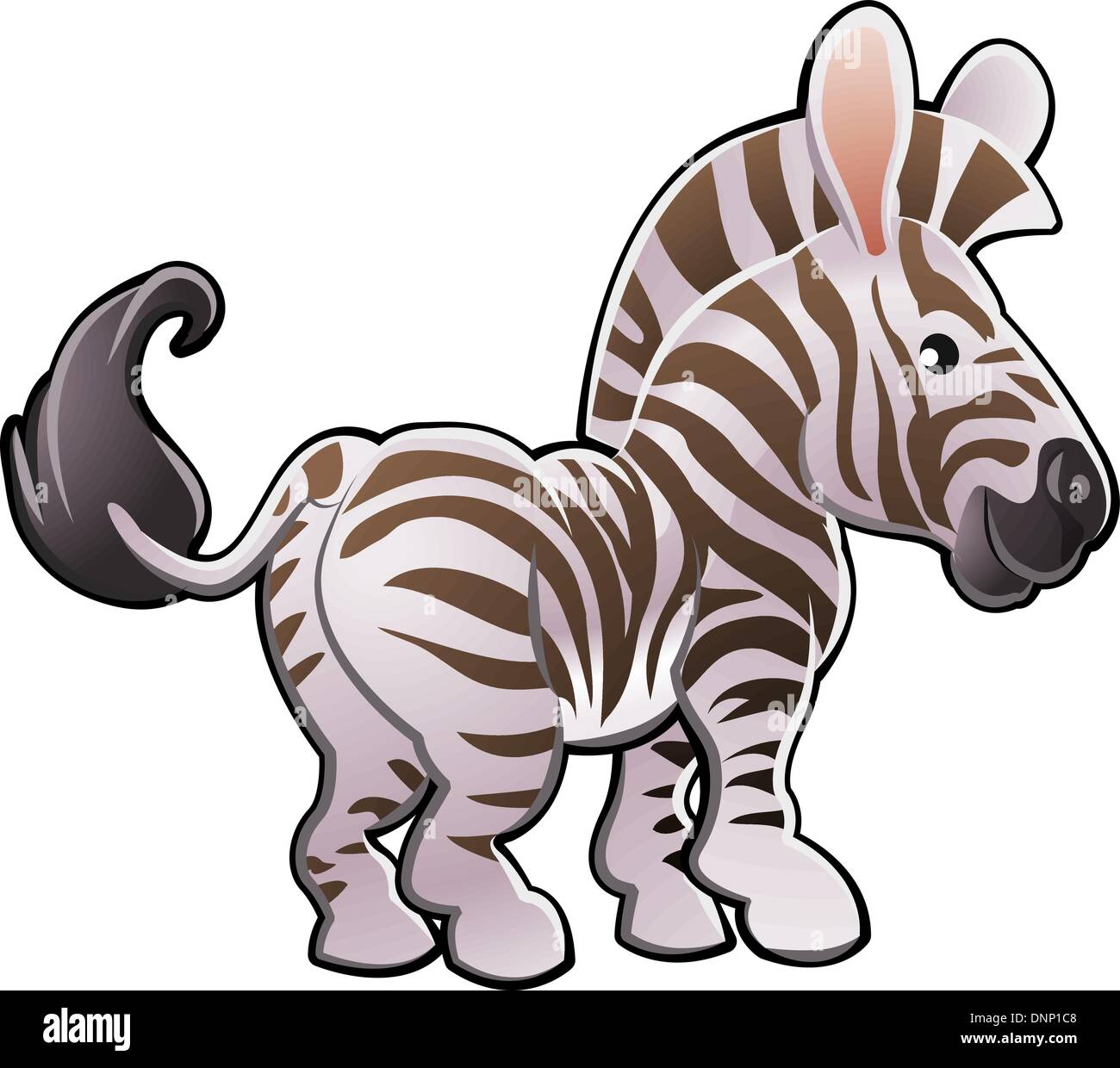Smiling zebra Stock Vector Images - Alamy