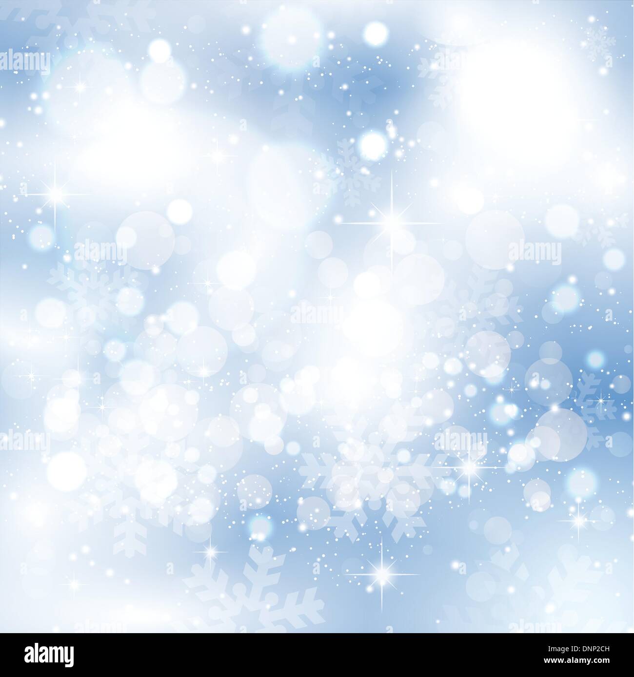 Christmas background with a snowflake and stars design Stock Vector ...