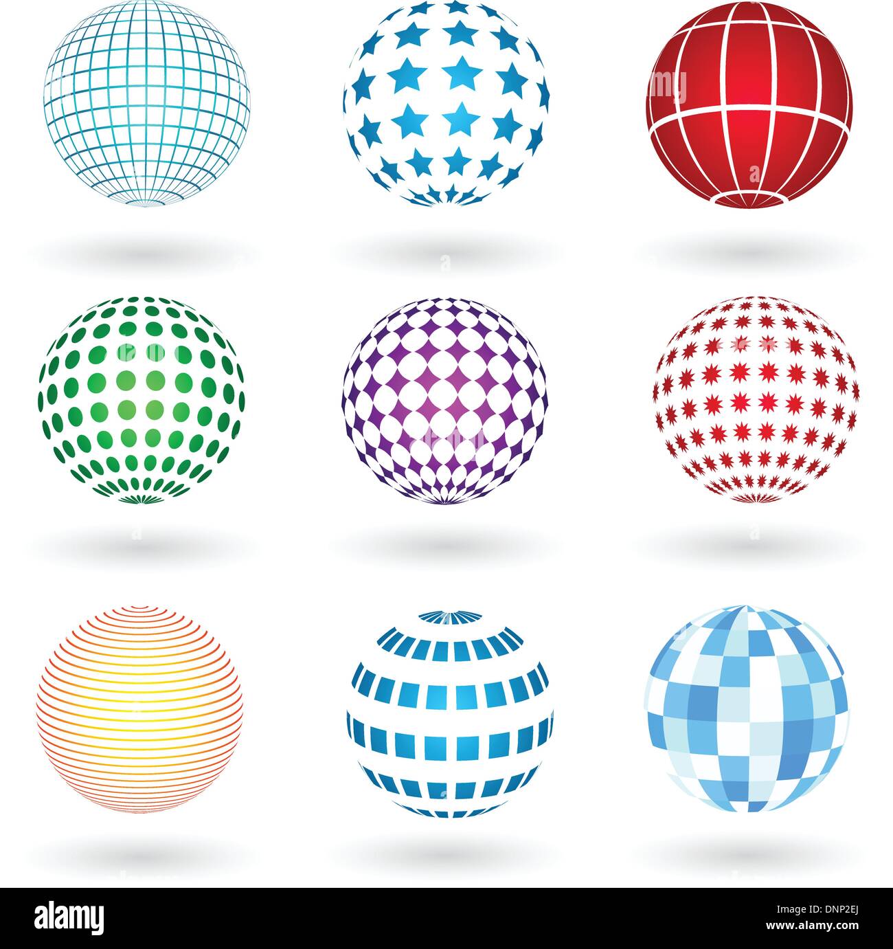 Spheres with various designs Stock Vector Image & Art - Alamy