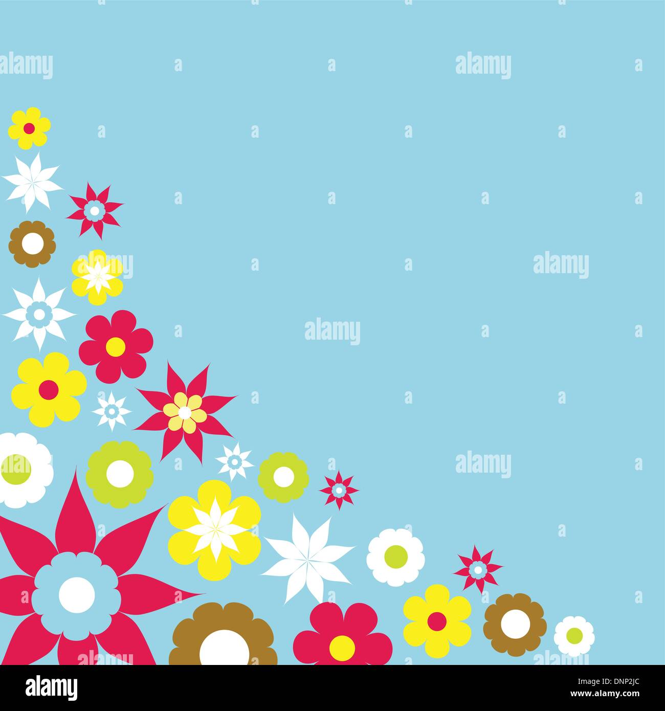 Spring flowers background Stock Vector Image & Art - Alamy