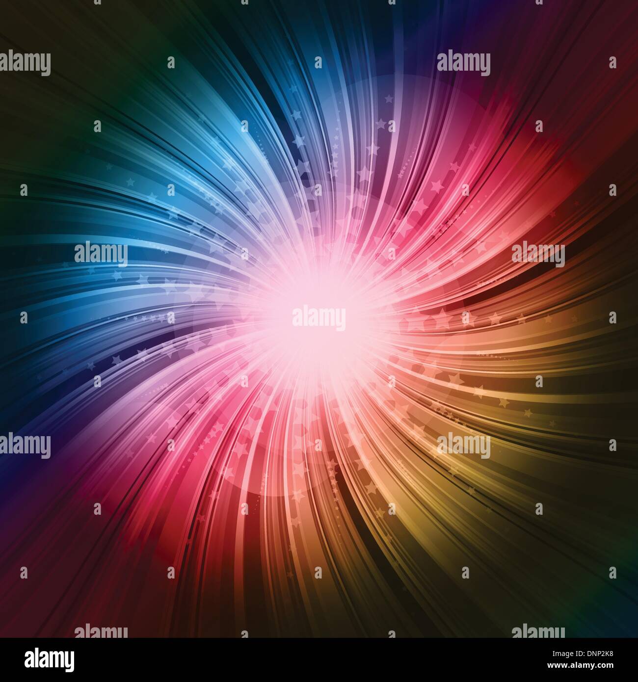 Colourful background with a starburst effect Stock Vector Image & Art ...