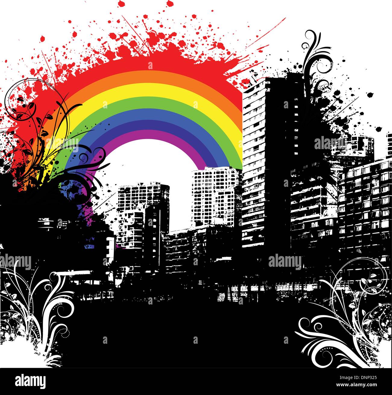 Urban grunge background Stock Vector Image & Art - Alamy