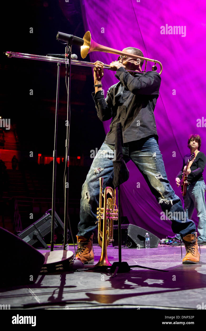 Detroit, Michigan, USA. 1st Jan, 2014. Musician TROY ANDREWS of ...