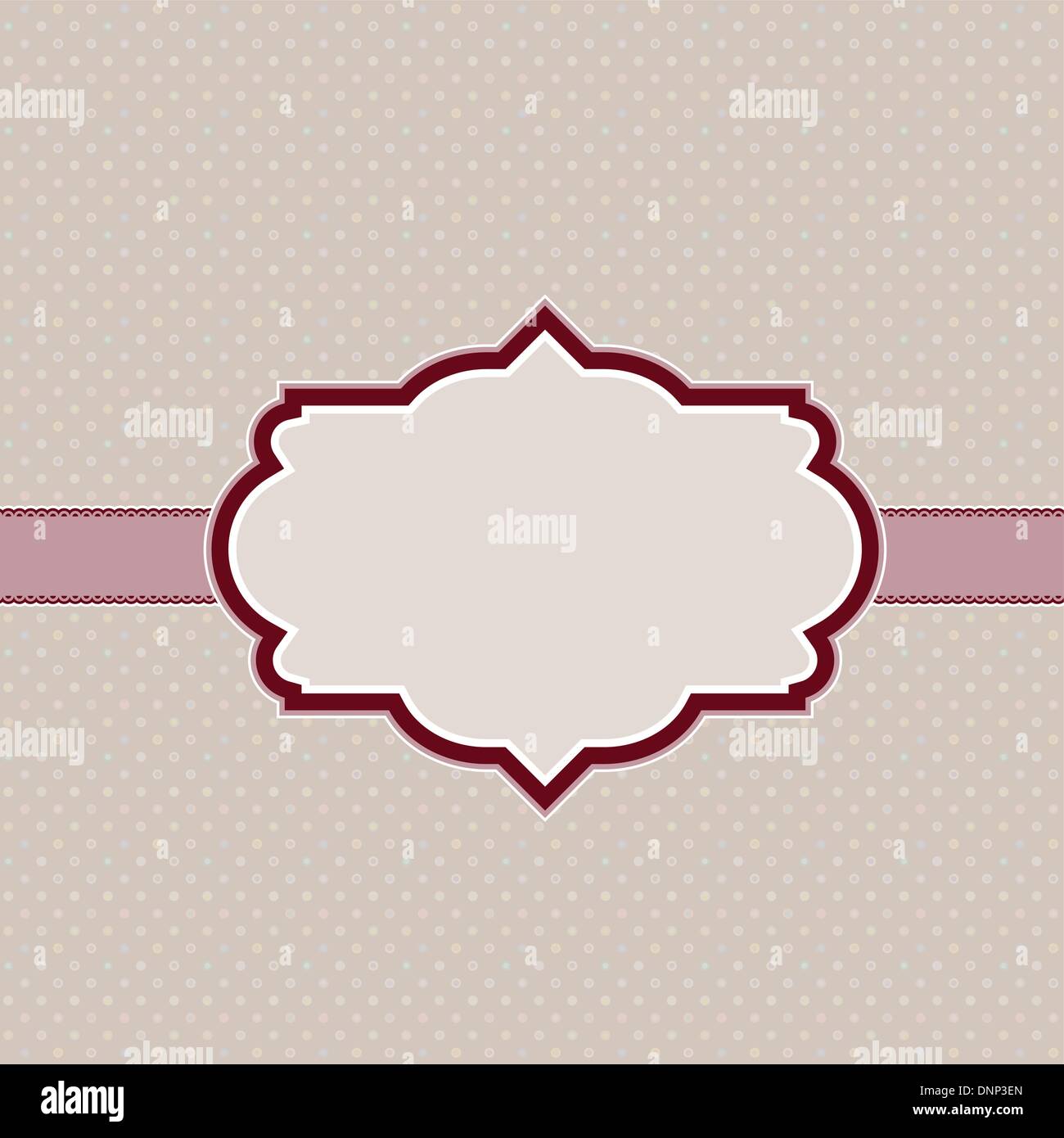 Cute label background - ideal for Valentines Day Stock Vector Image ...