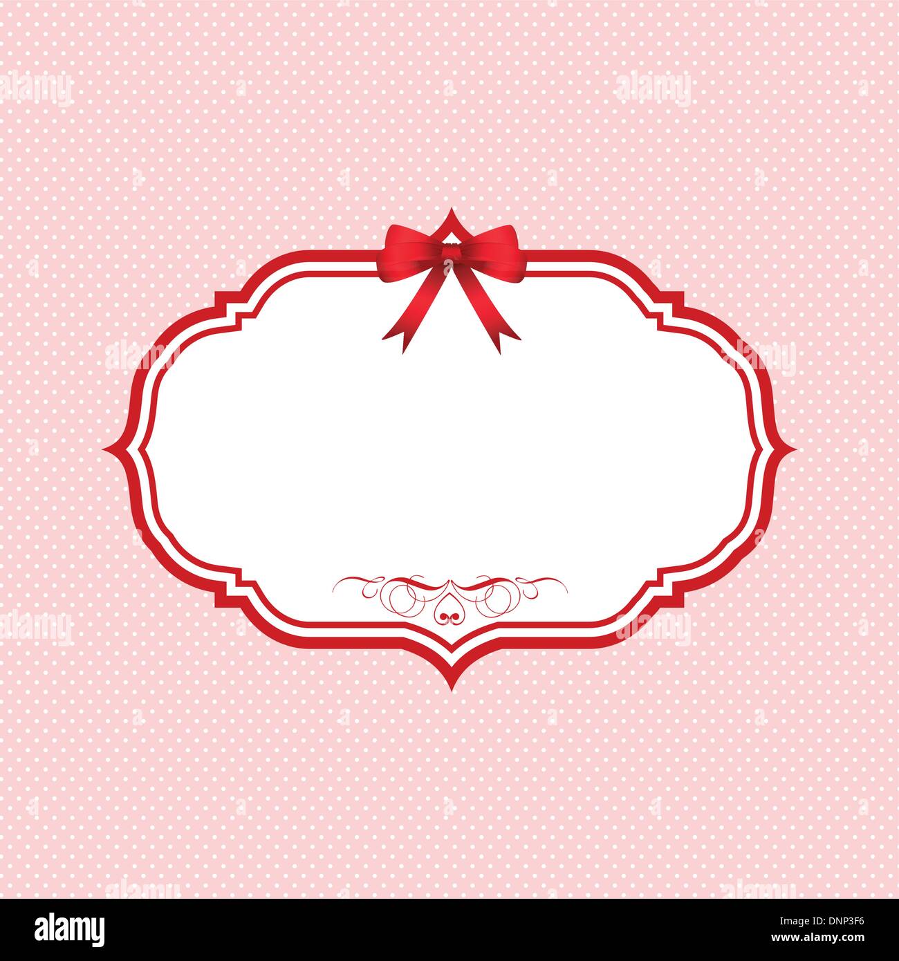 Cute polka dot valentines Stock Vector Images - Alamy