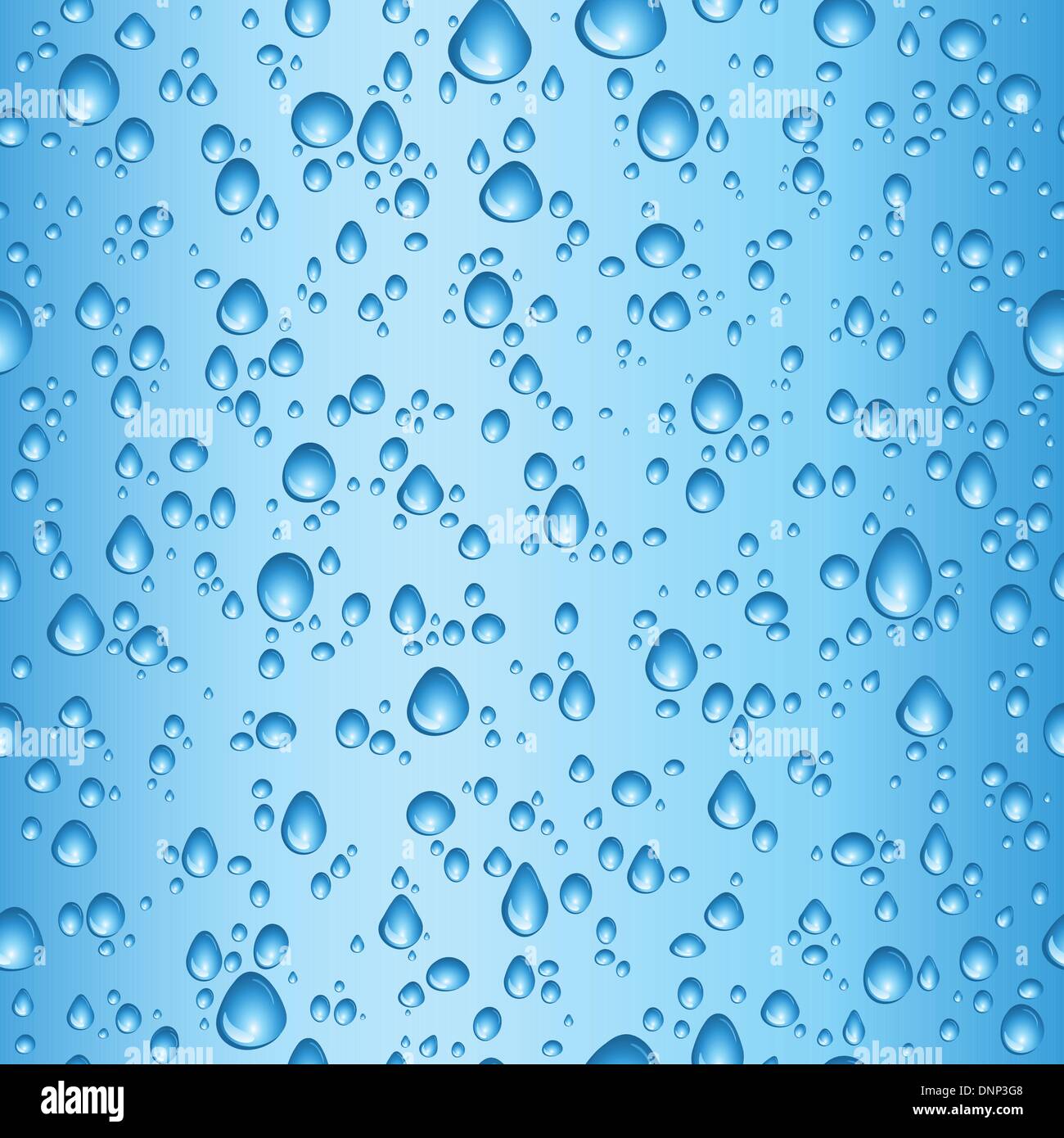 Seamless tile background of blue water drops Stock Vector Image & Art ...
