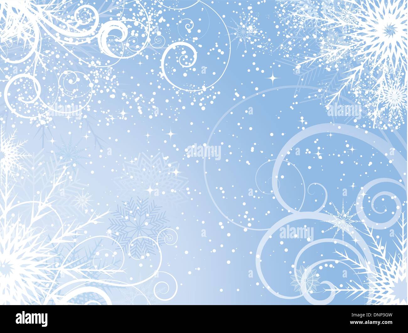 Decorative winter background Stock Vector Image & Art - Alamy