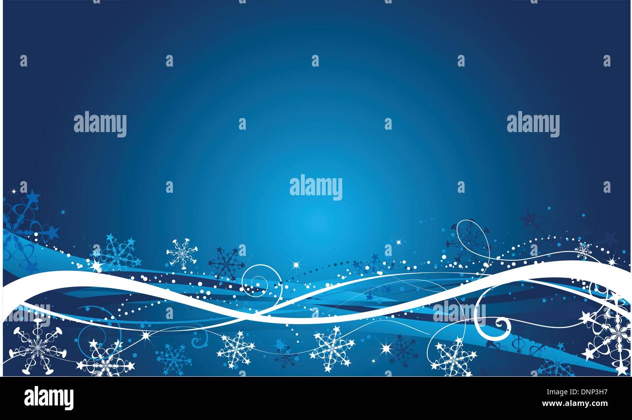 Decorative winter background Stock Vector Image & Art - Alamy