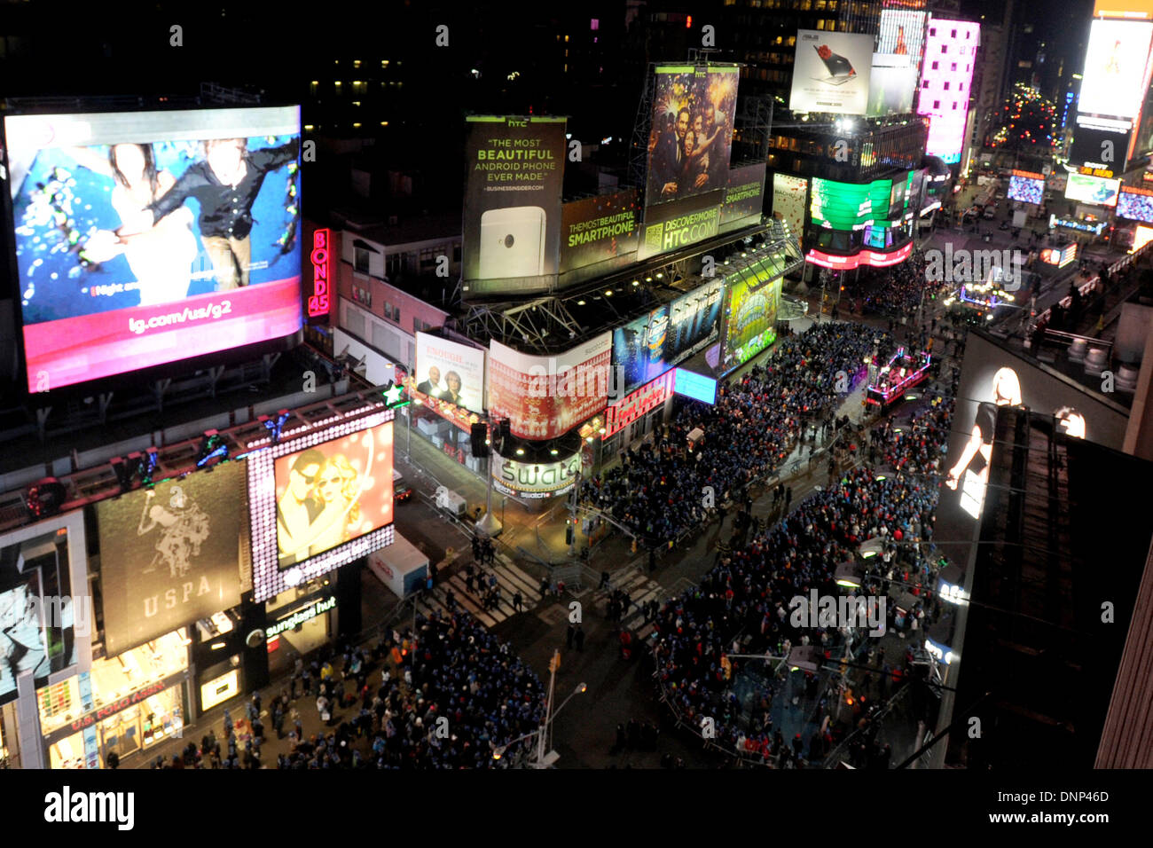New Year's Eve 2014 Celebration in Times Square on December 31, 2013 in ...