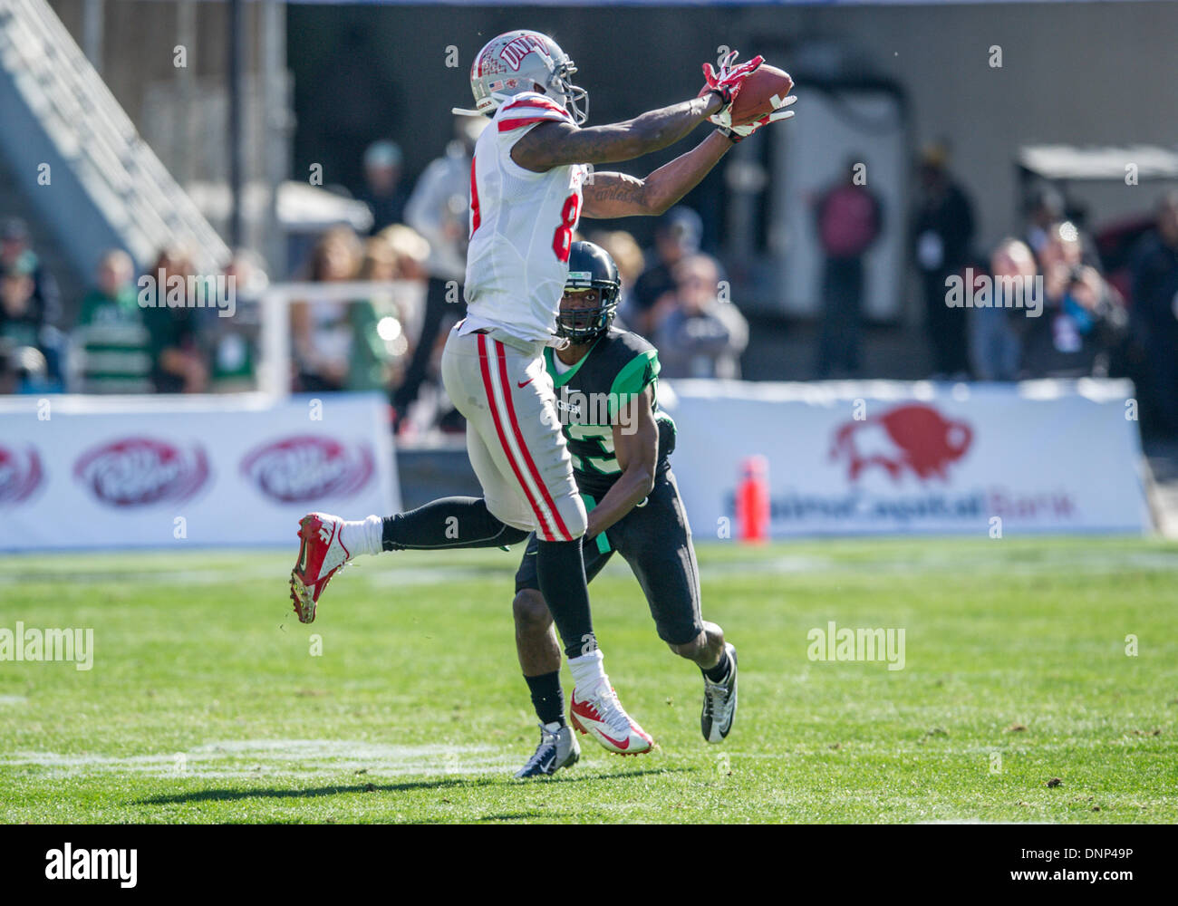 Dallas, Texas, USA. January 1st, 2014: .UNLV Rebels wide receiver ...