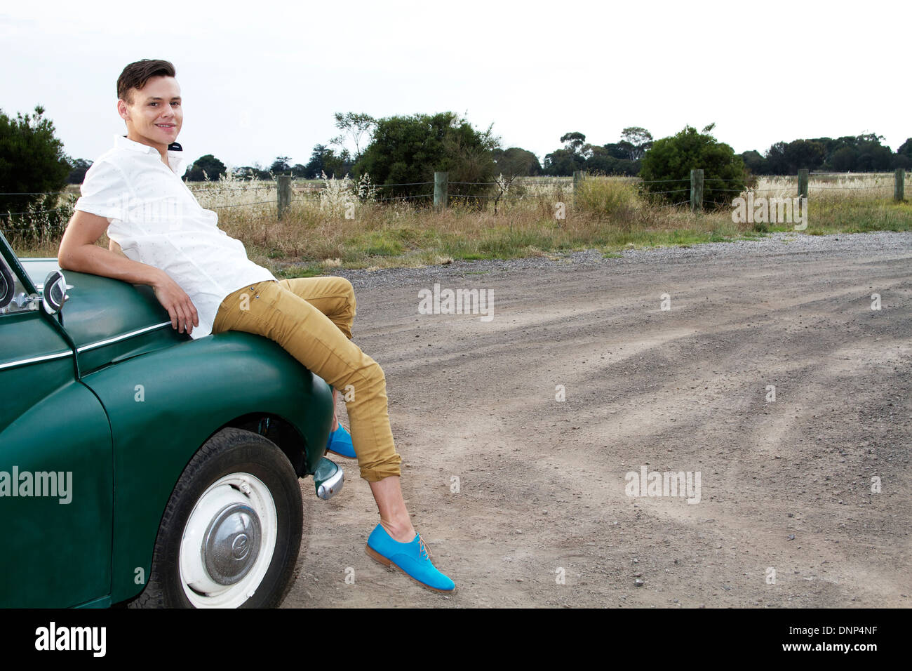 Sitting On Bonnet Stock Photos & Sitting On Bonnet Stock Images - Alamy