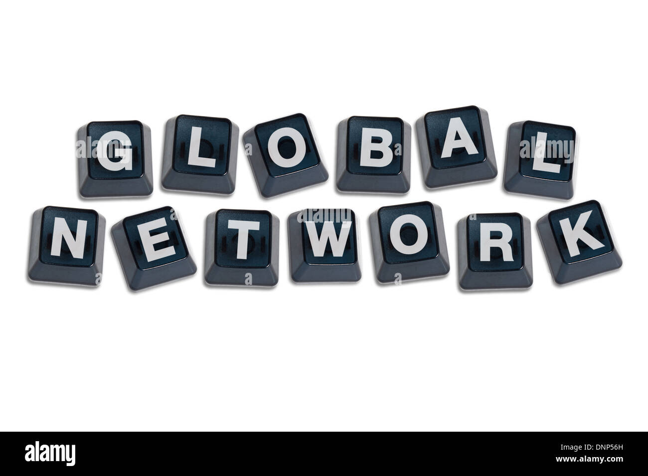 Business technology concept global communication Cut Out Stock Images ...