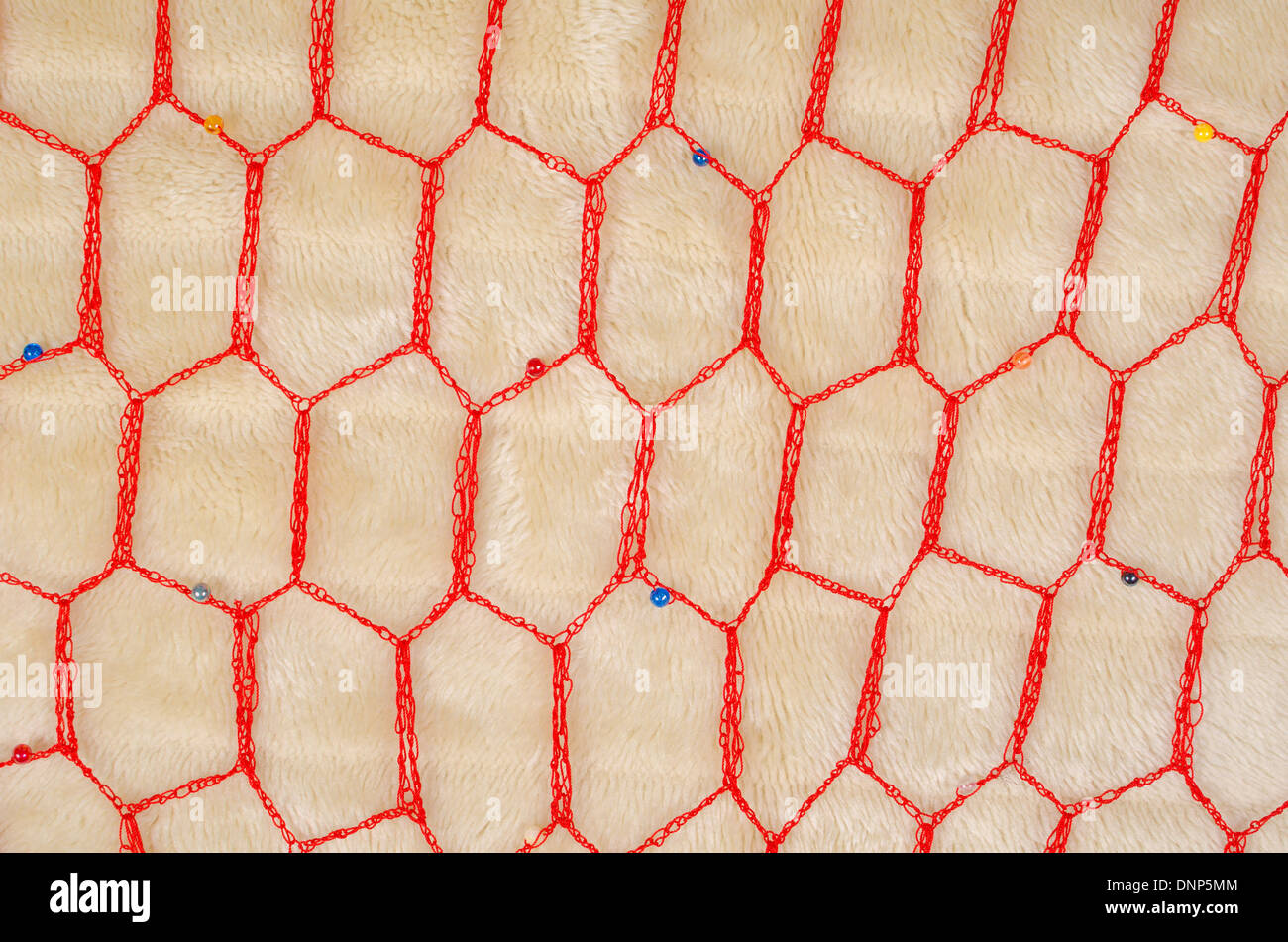 Traditional African fabric in the shape of a mesh Stock Photo - Alamy