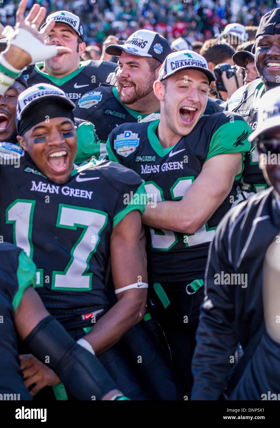 Dallas, Texas, USAJanuary 1st, 2014: .North Texas Mean Green wide ...