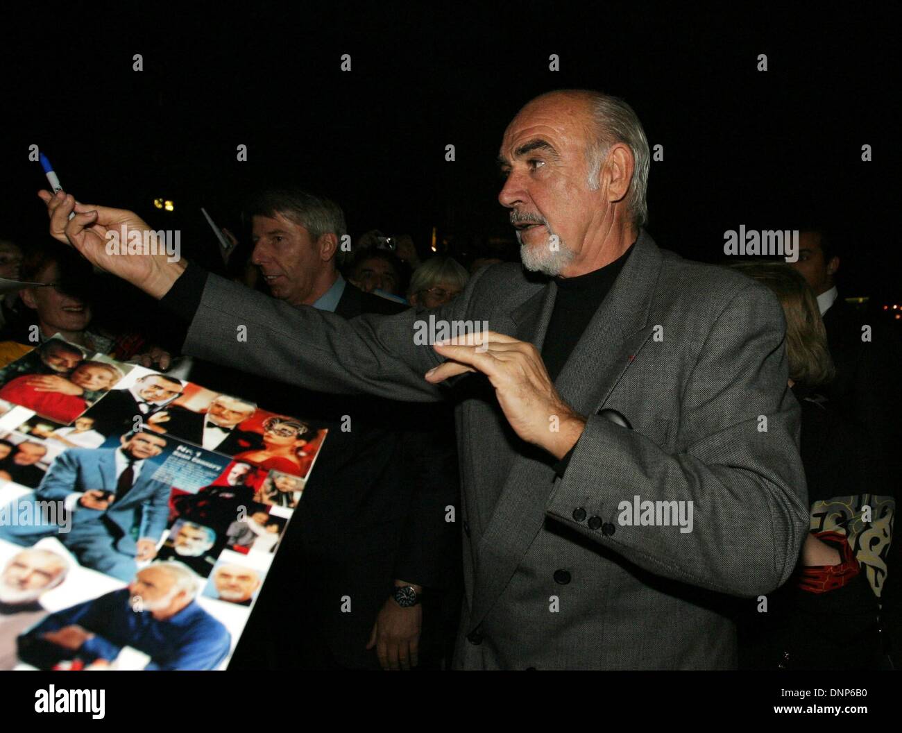 Sean Connery at the German premiere of "The League of Extraordinary ...