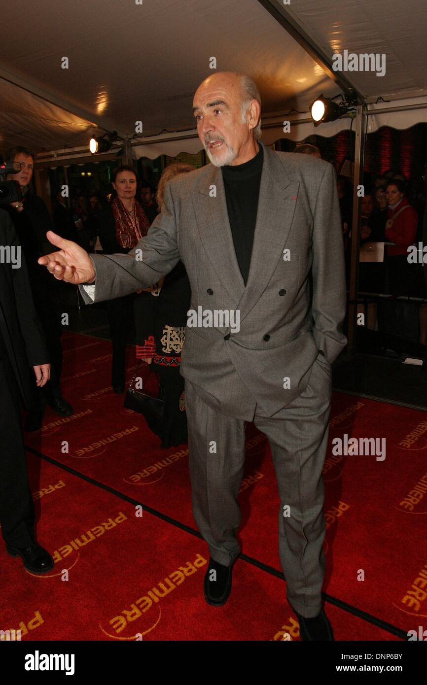Sean Connery at the German premiere of "The League of Extraordinary ...