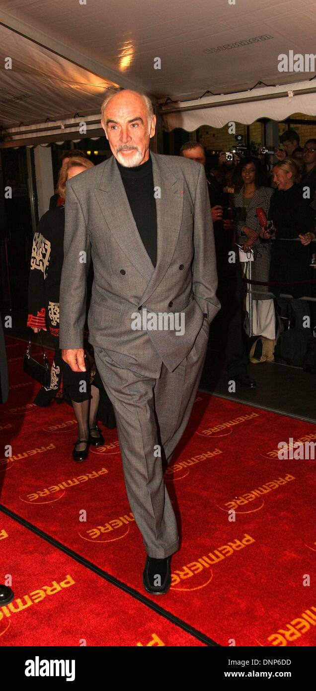 Sean Connery at the German premiere of "The League of Extraordinary ...