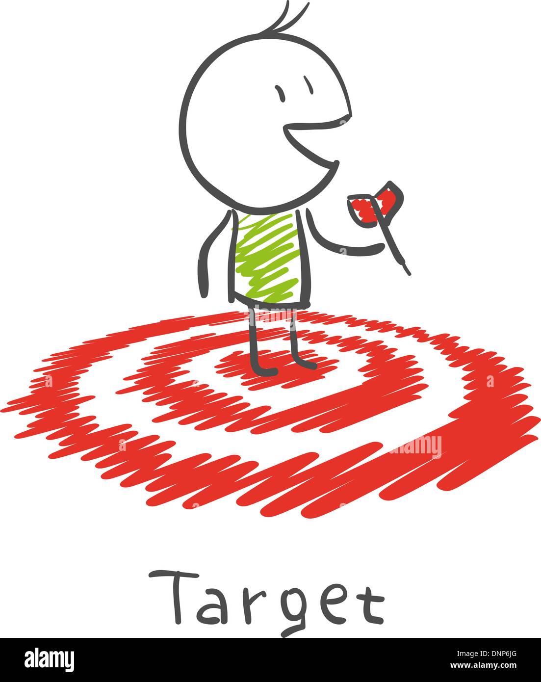 First target Stock Vector Images - Alamy