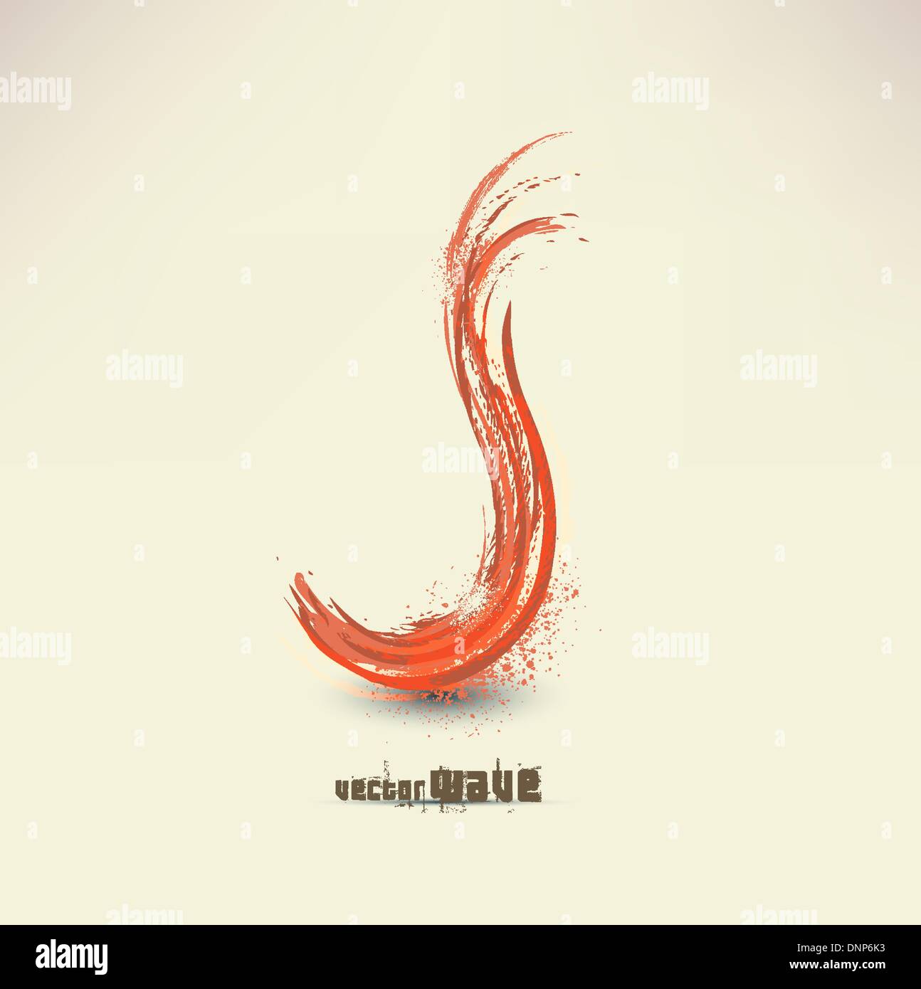 Red wave sign Stock Vector Image & Art - Alamy