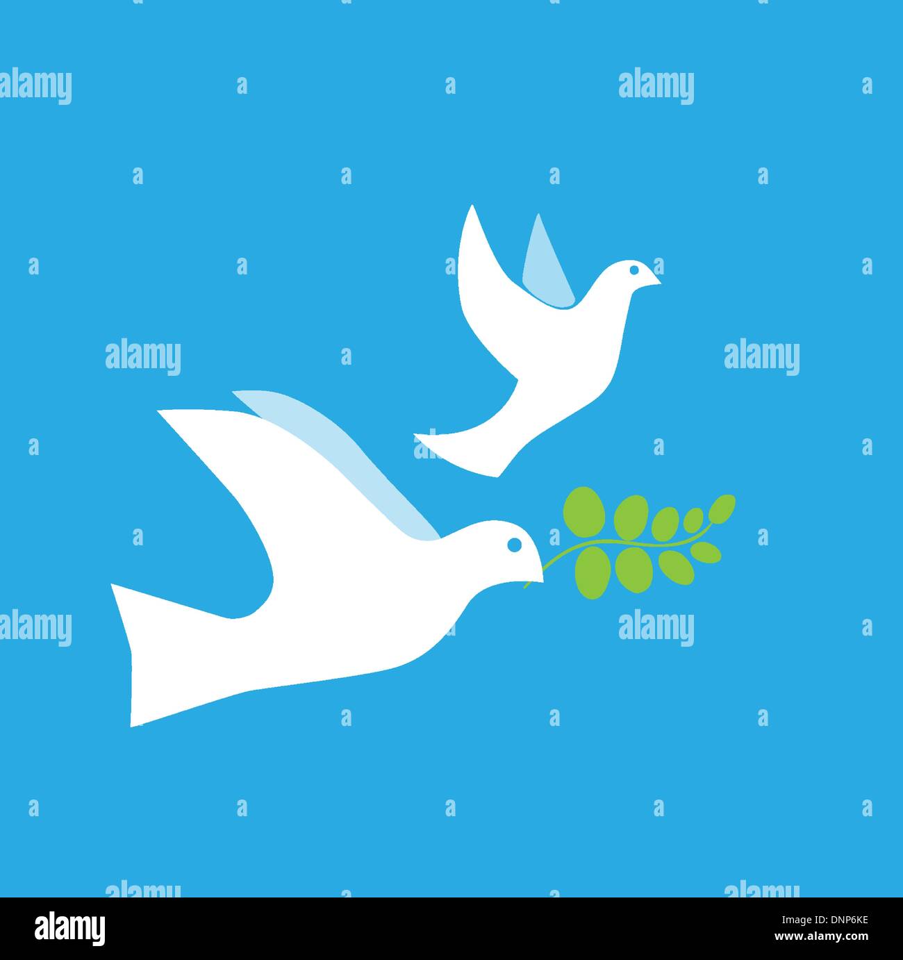 Dove symbolism Stock Vector Images - Alamy