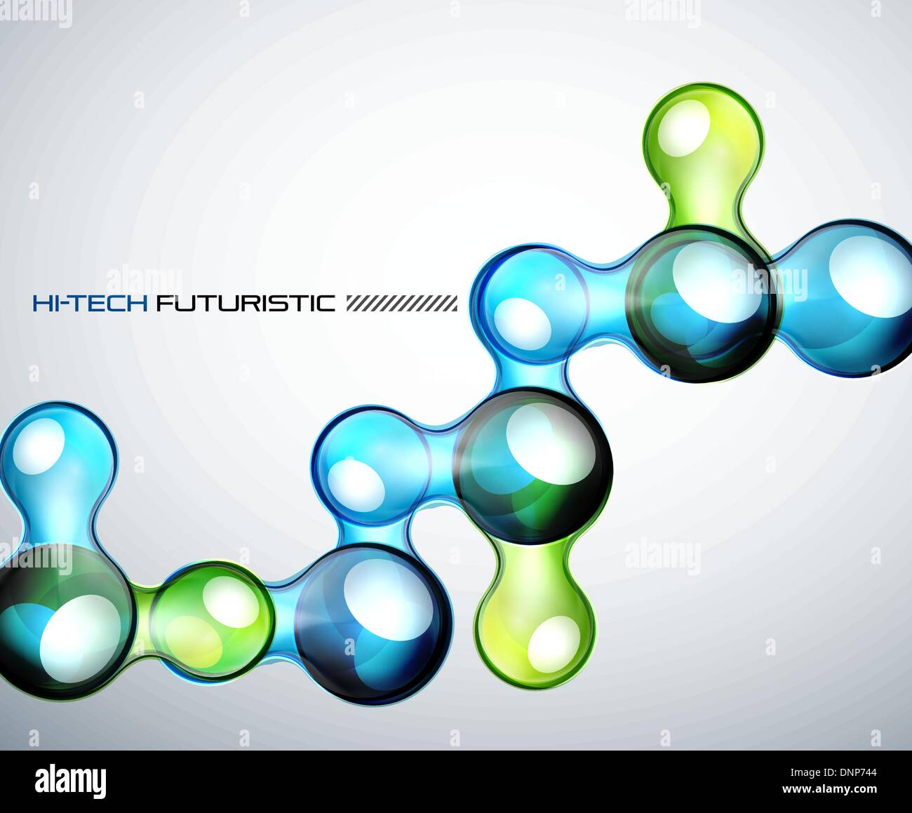 Futuristic color bubbles abstract background Stock Vector Image & Art ...