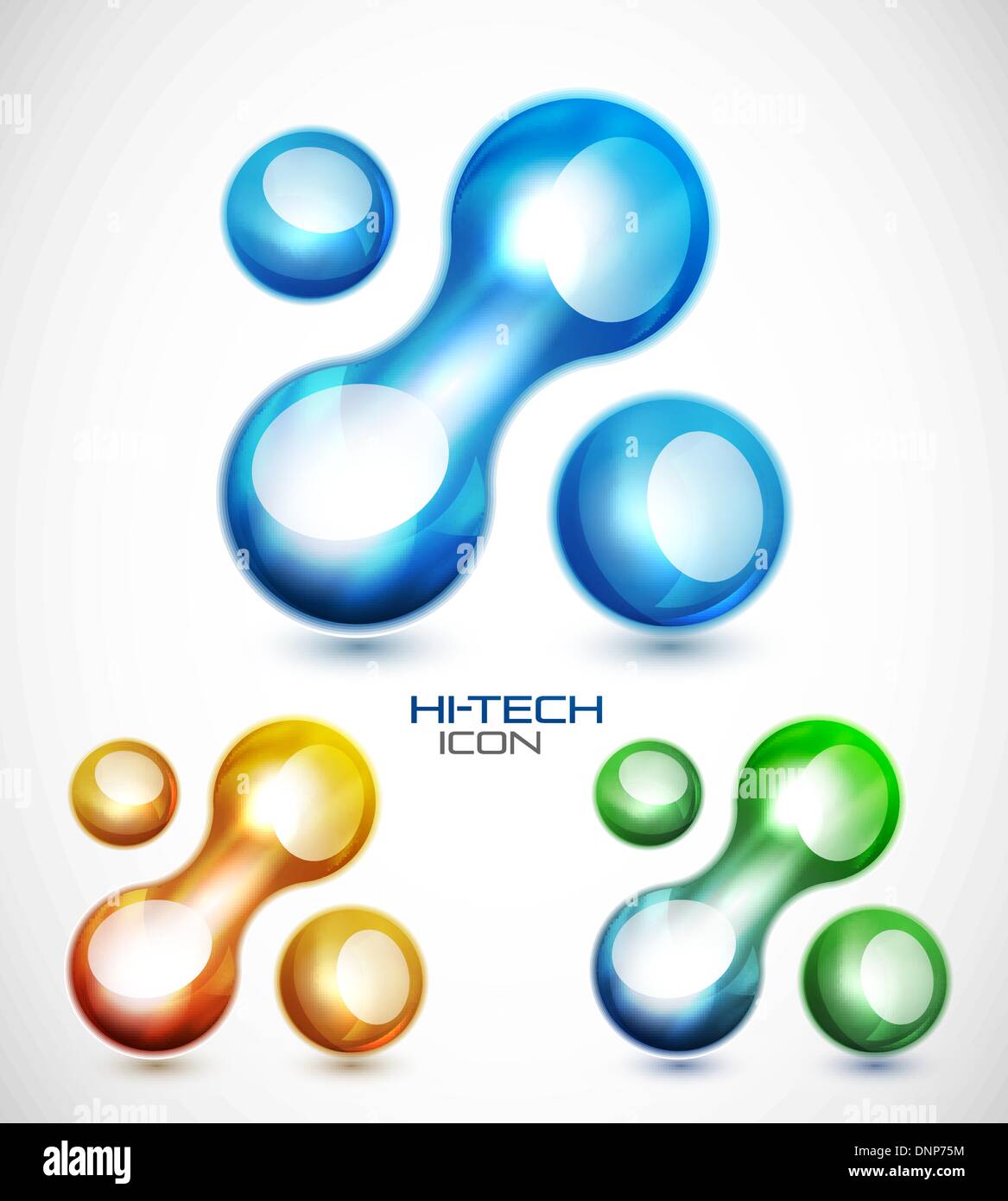 Abstract liquid vector concept with sample text Stock Vector Image ...