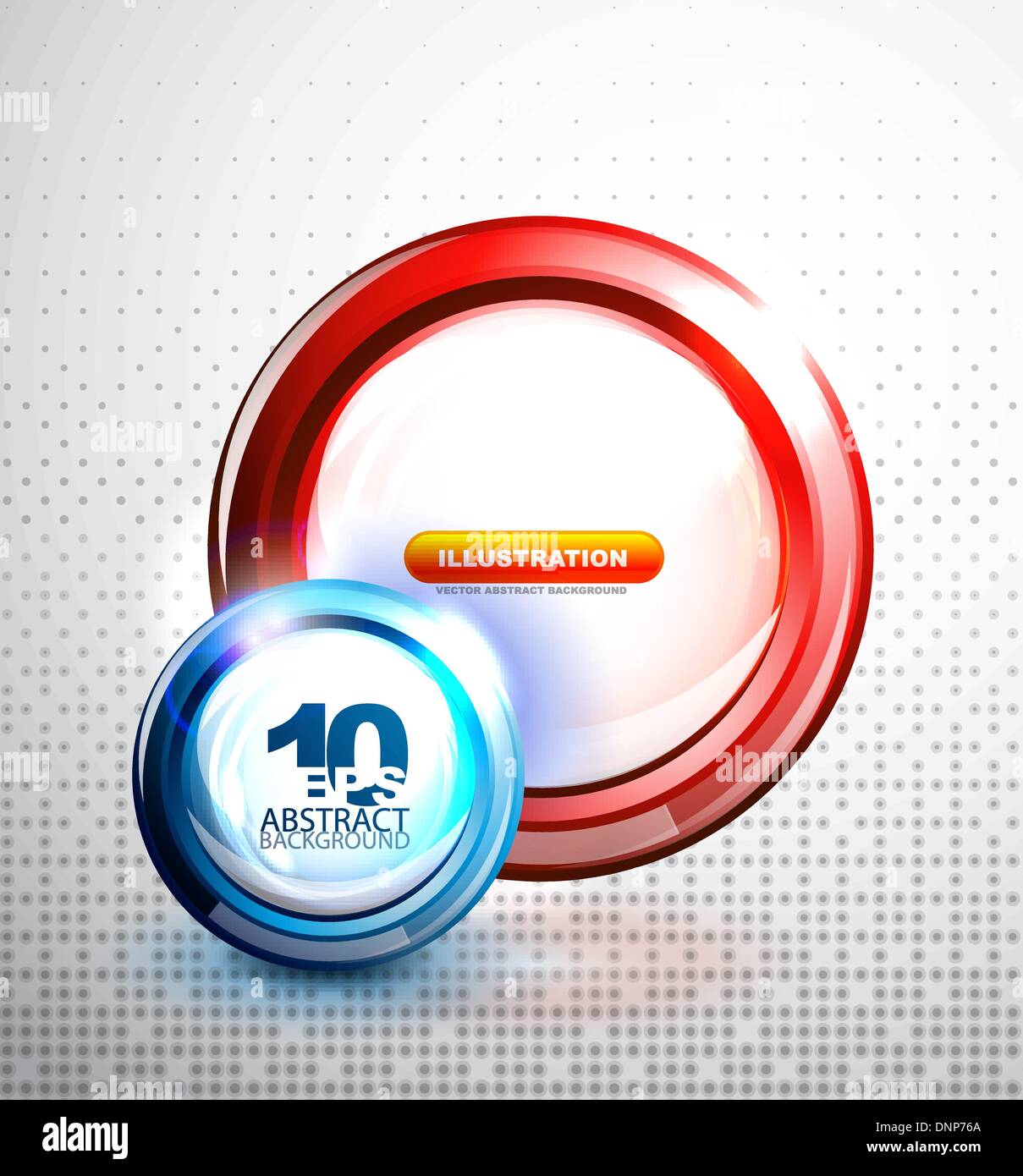 Vector abstract promo design with sample text Stock Vector Image & Art ...