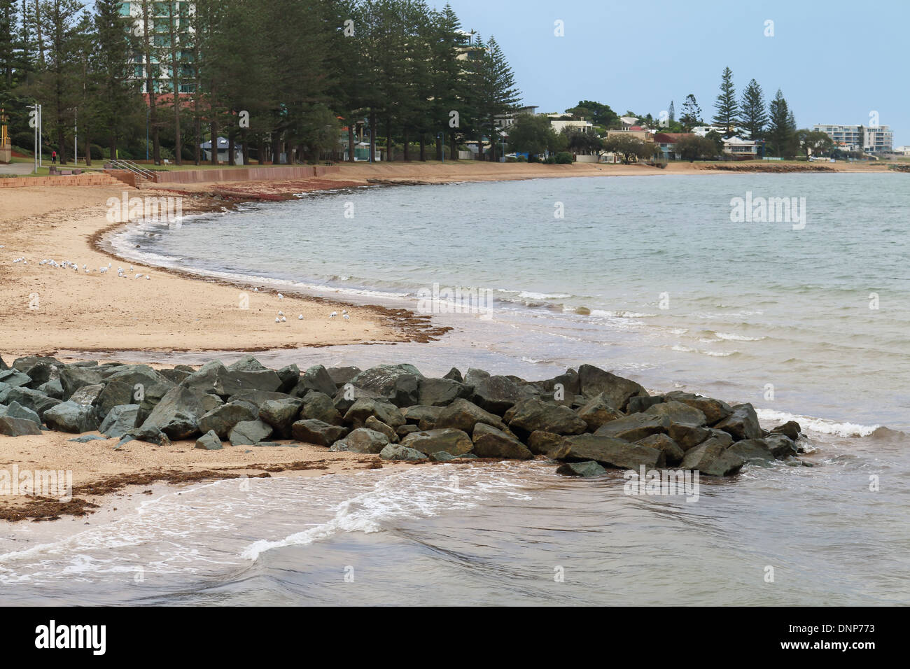Beautiful Golden Beach Stock Photo - Alamy