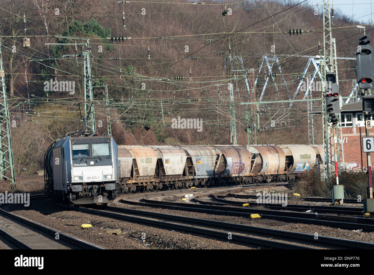 Railpool freight train hi-res stock photography and images - Alamy